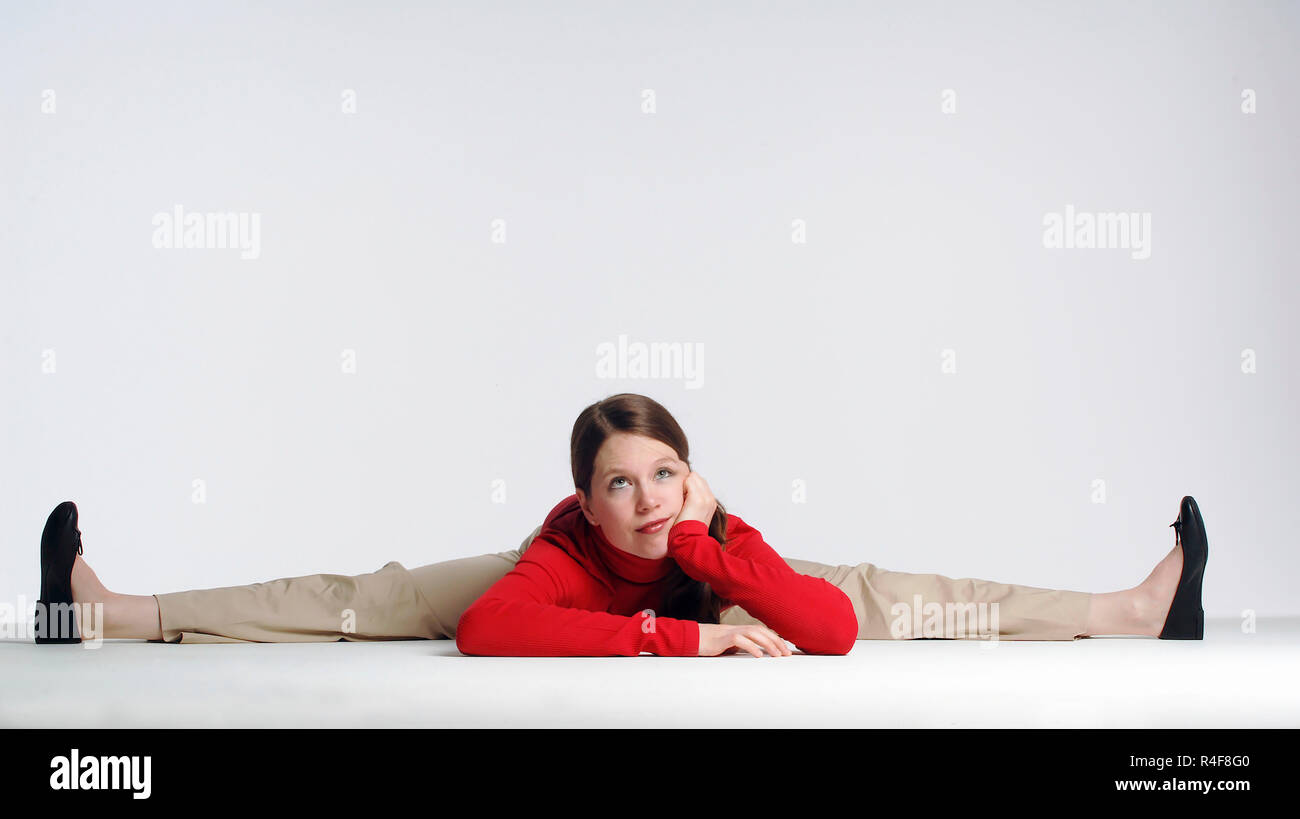 Contortionist woman hi-res stock photography and images - Alamy