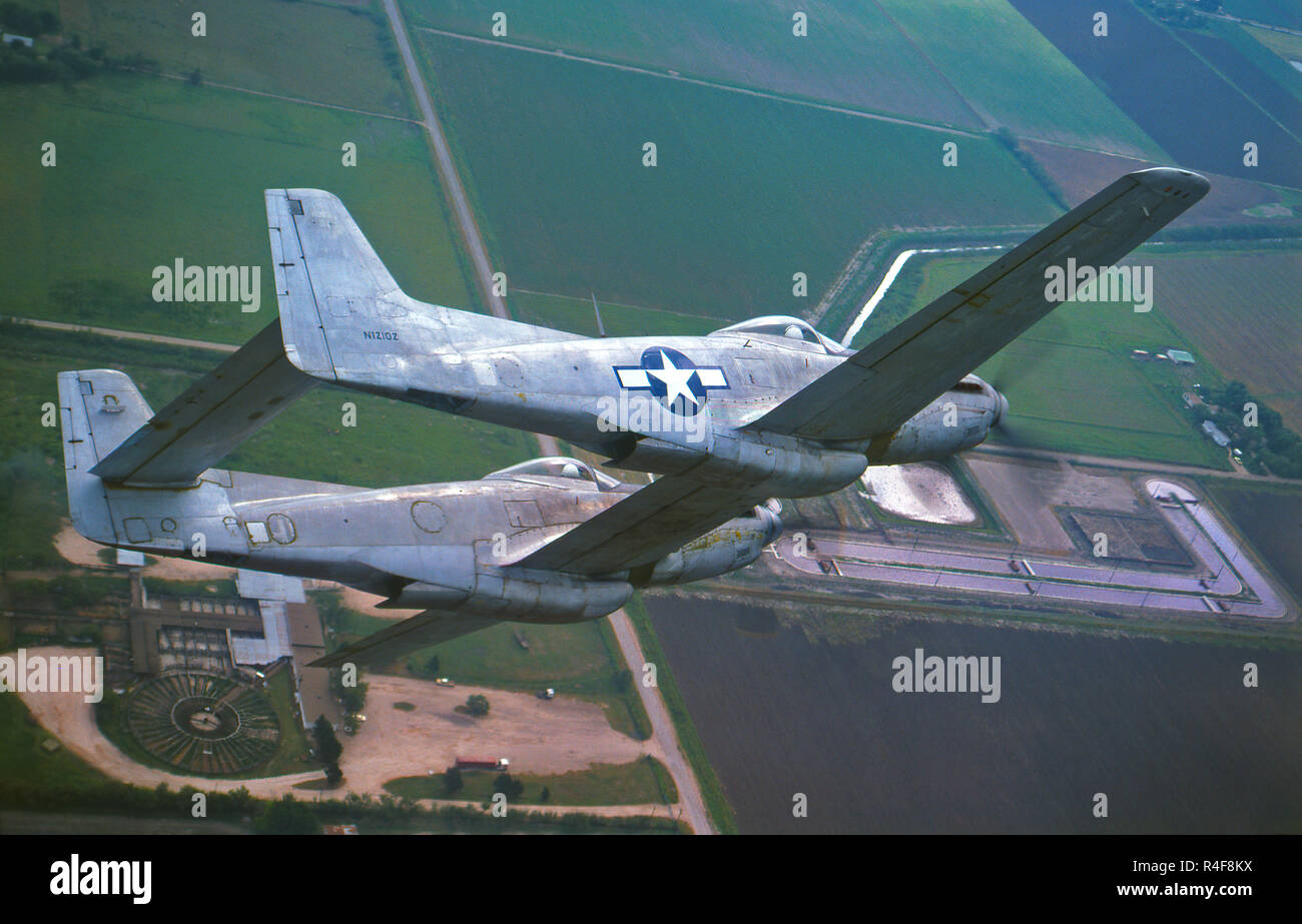 North American P-82 Twin Mustang Stock Photo - Alamy