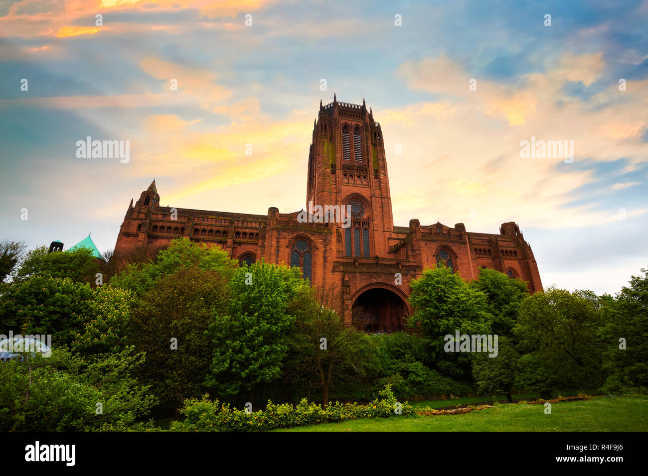 Liverpool Cathedral or the Cathedral Church of the Risen Christ ...