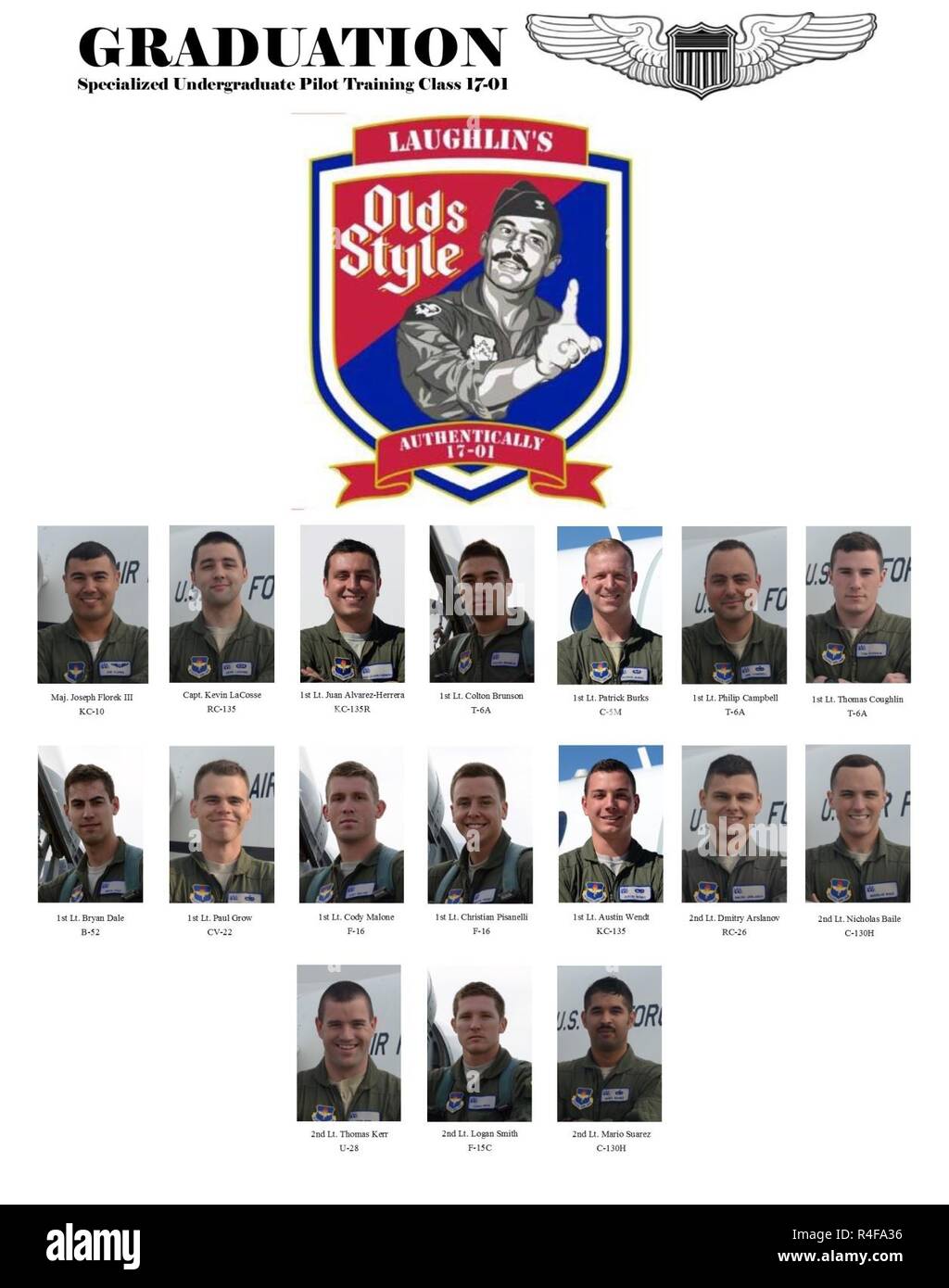 Specialized Undergraduate Pilot Training Class 17-01 is set to graduate ...