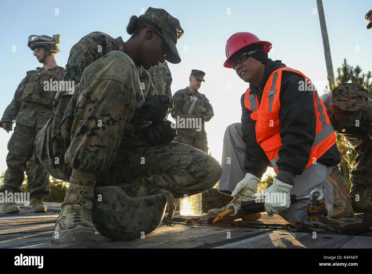 Donald Kalavala, with the Marine Corps Logistics Base Barstow ...
