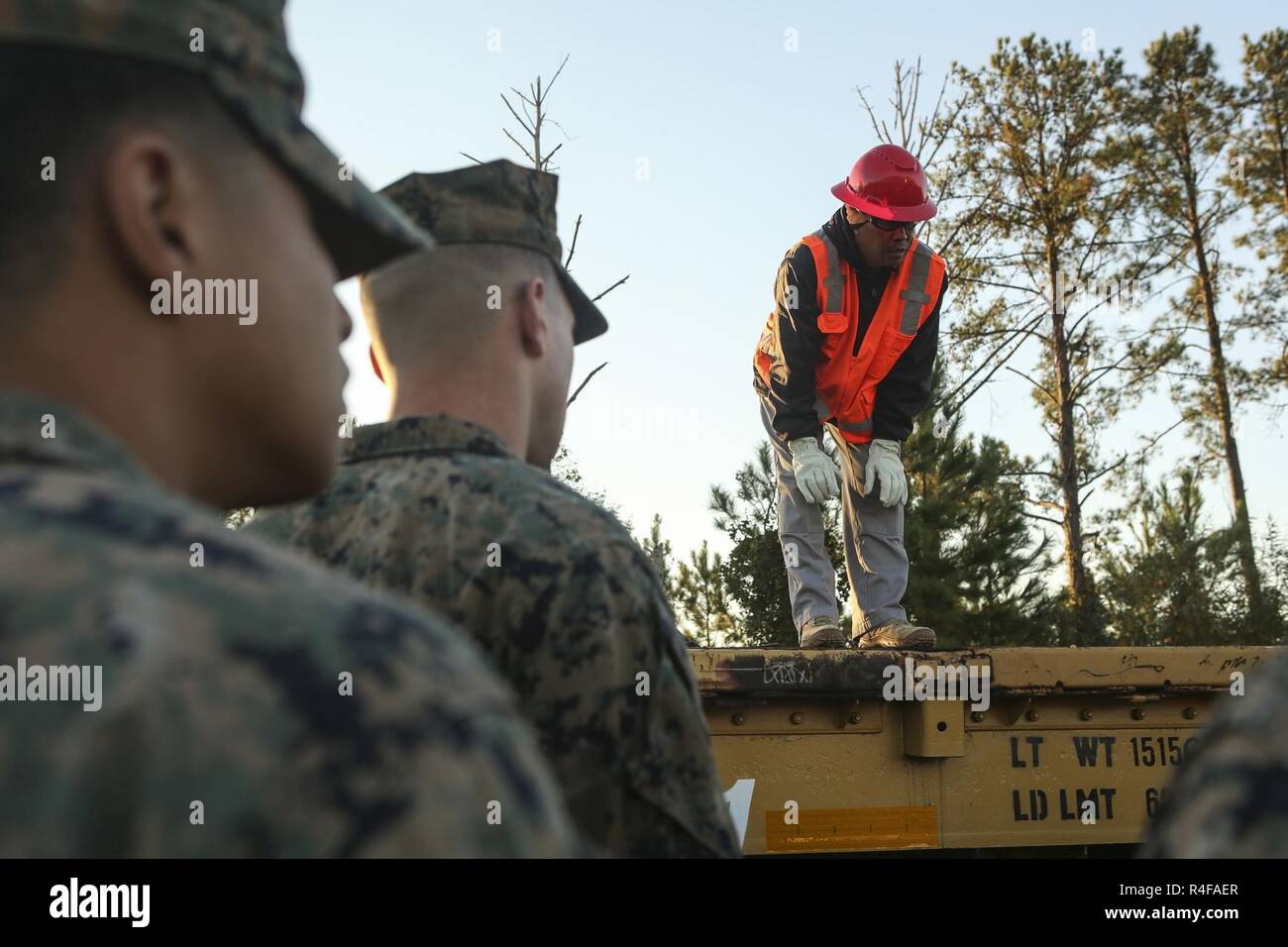 Donald Kalavala, with the Marine Corps Logistics Base Barstow ...