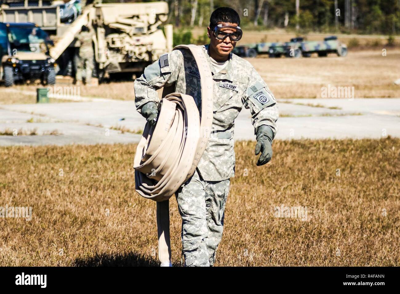 A soldier from 1st Attack Reconnaissance Battalion, 82nd Combat ...