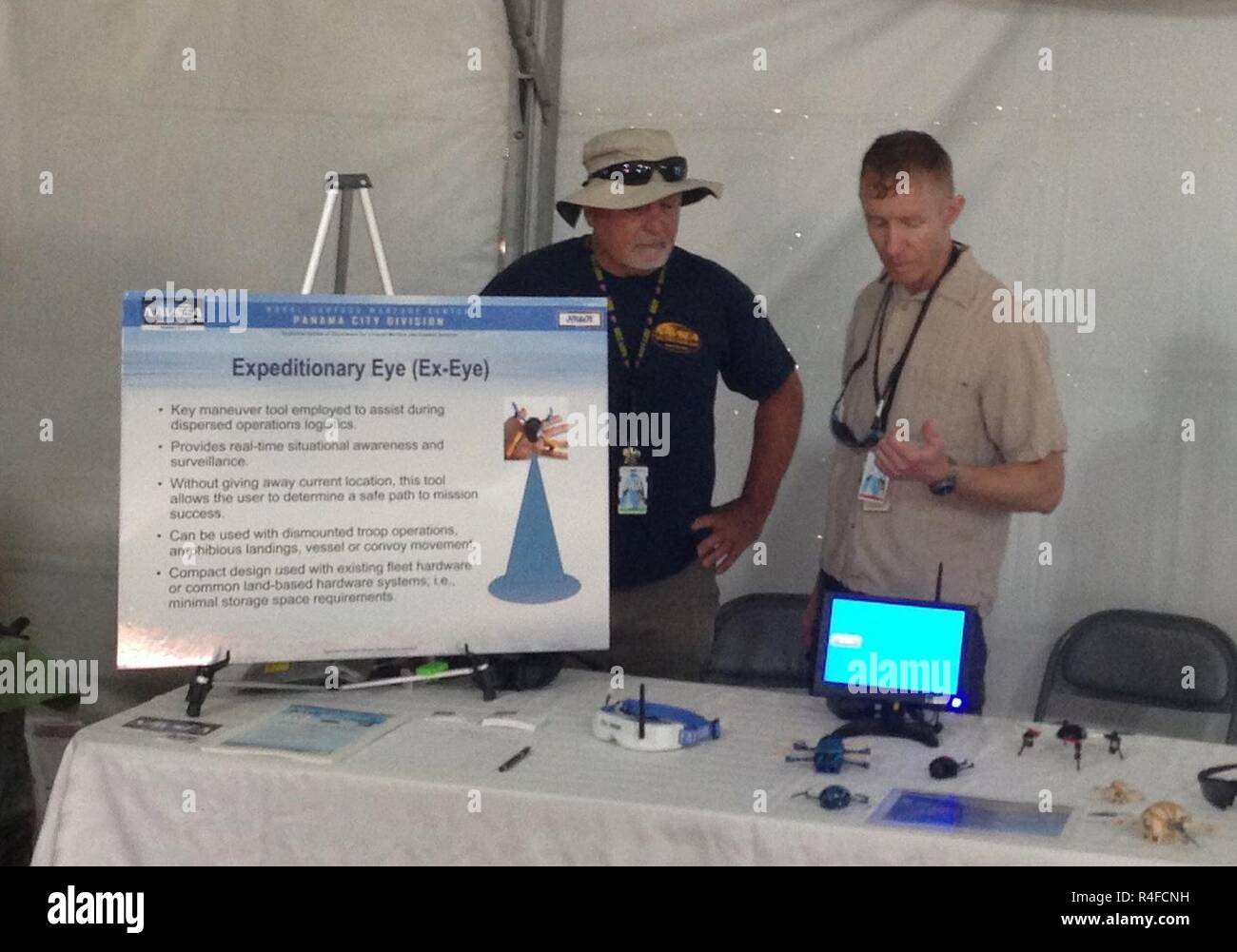 CAMP PENDLETON - NSWC Panama City Division's Pat Spring, left, and Russ ...