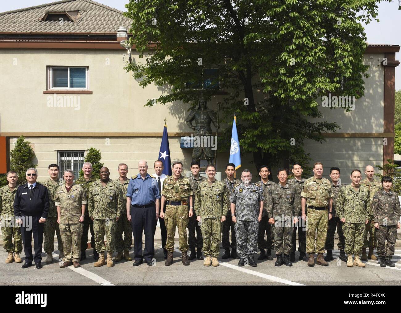 SEOUL, Republic of Korea (May 4, 2017) Rear Adm. Brad Cooper, commander ...