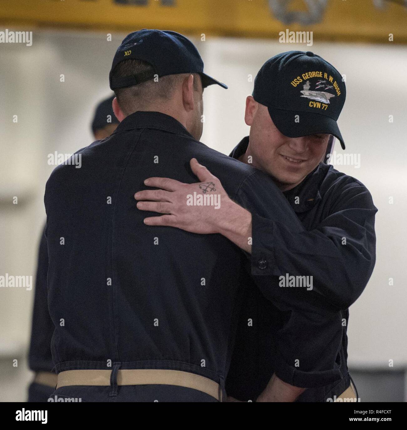 ARABIAN GULF (May 1, 2017) Executive Officer Capt. Gavin Duff ...