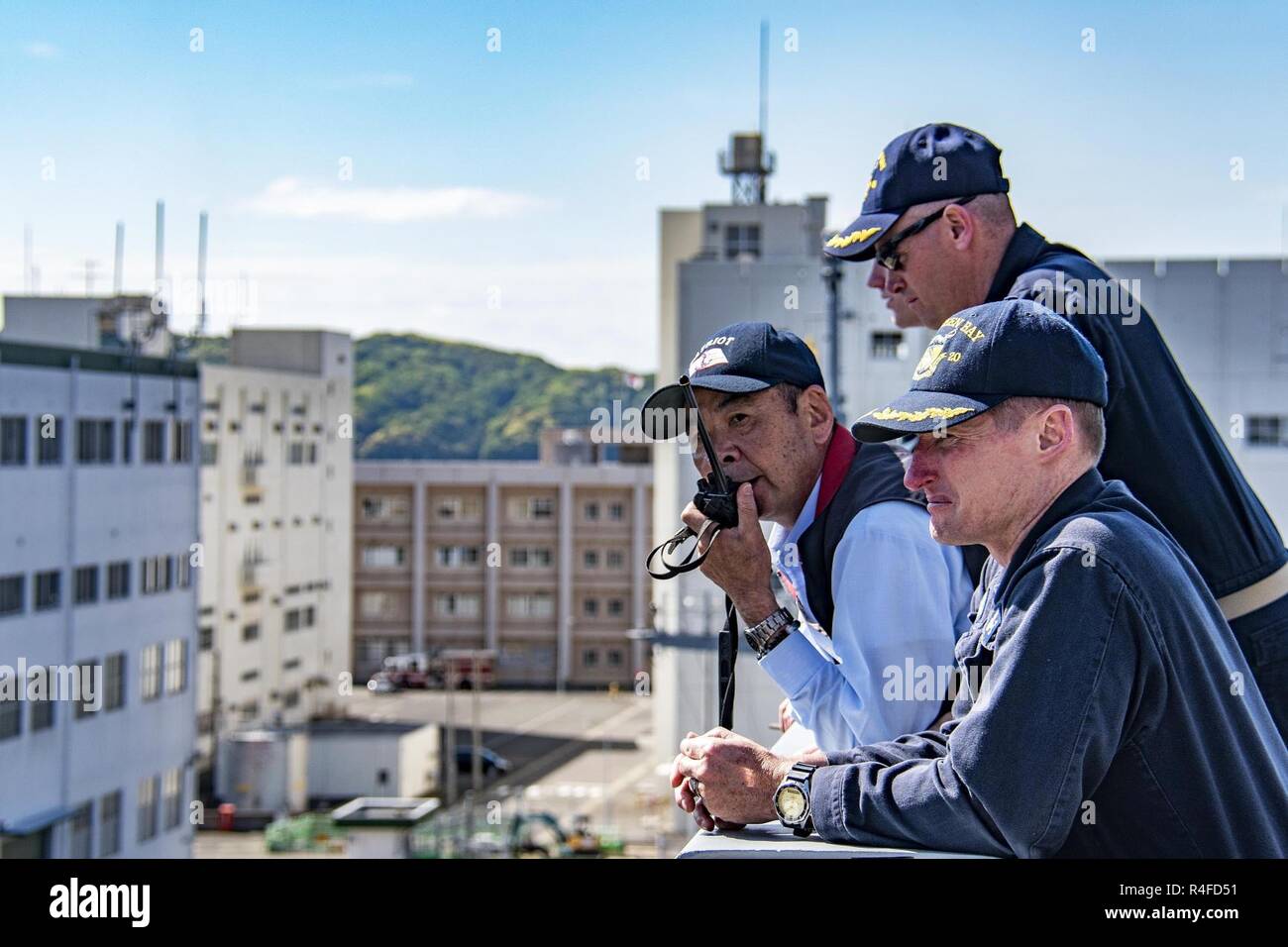 SASEBO, Japan (May 4, 2017) Capt. Thomas Shultz, executive officer of ...