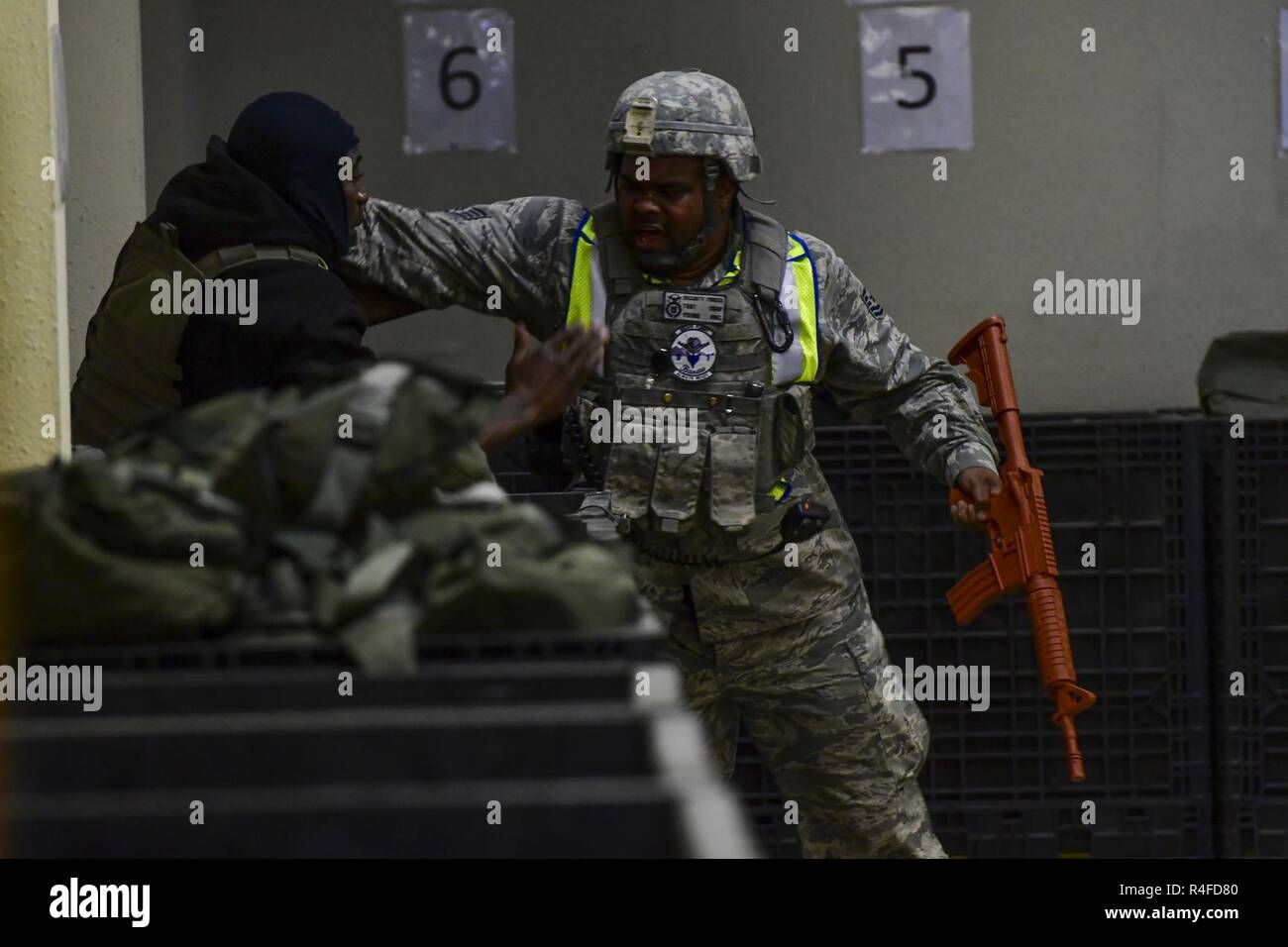 U.S. Air Force Tech. Sgt. Eric Young, 51st Security Forces Squadron ...