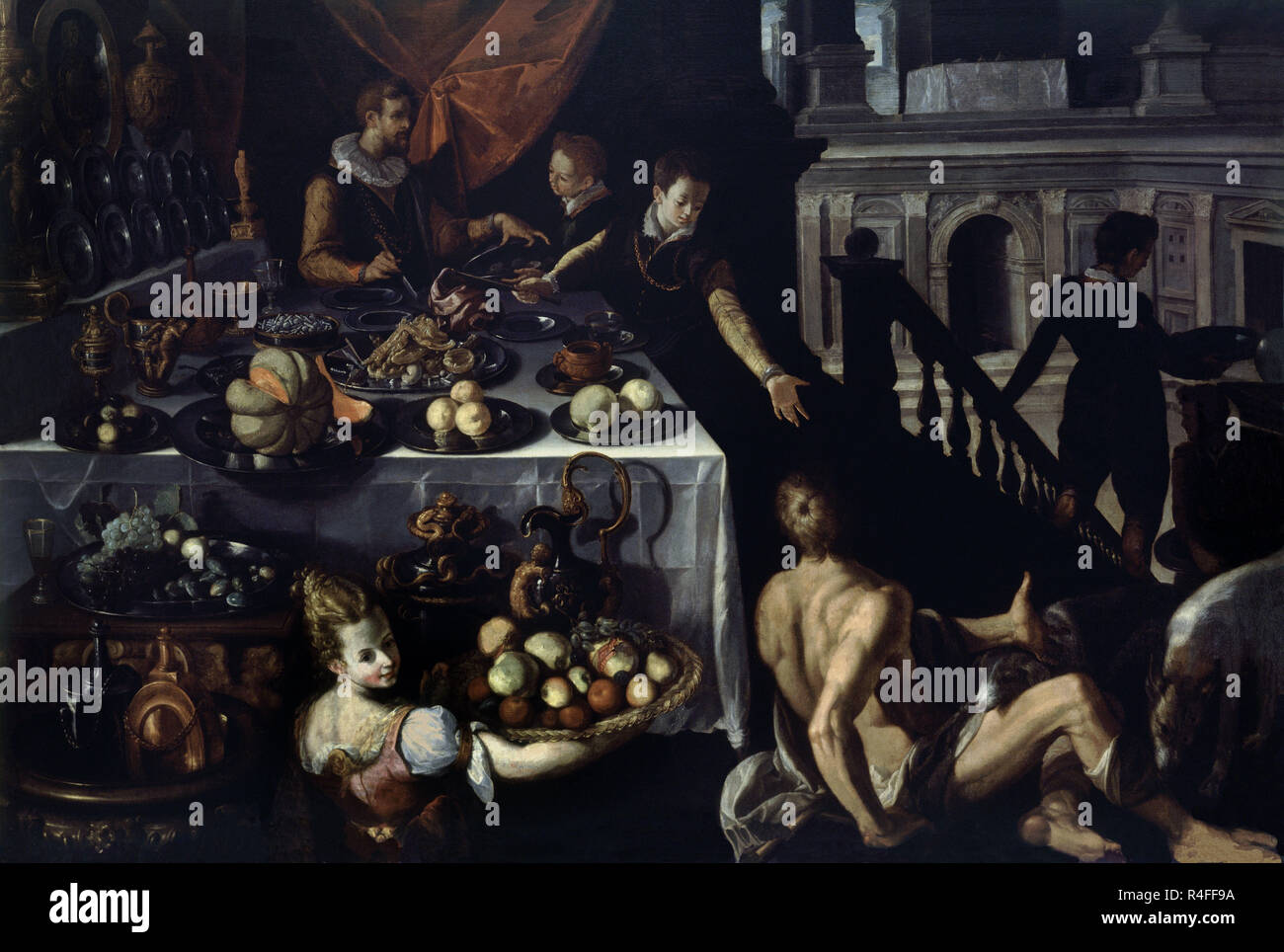 LA CENA DEL RICO EPULON - SIGLO XVI - MANIERISMO ITALIANO. Author ...