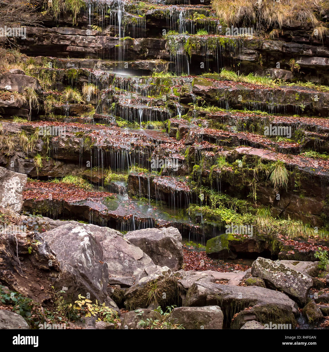 Dried up waterfall hi-res stock photography and images - Alamy