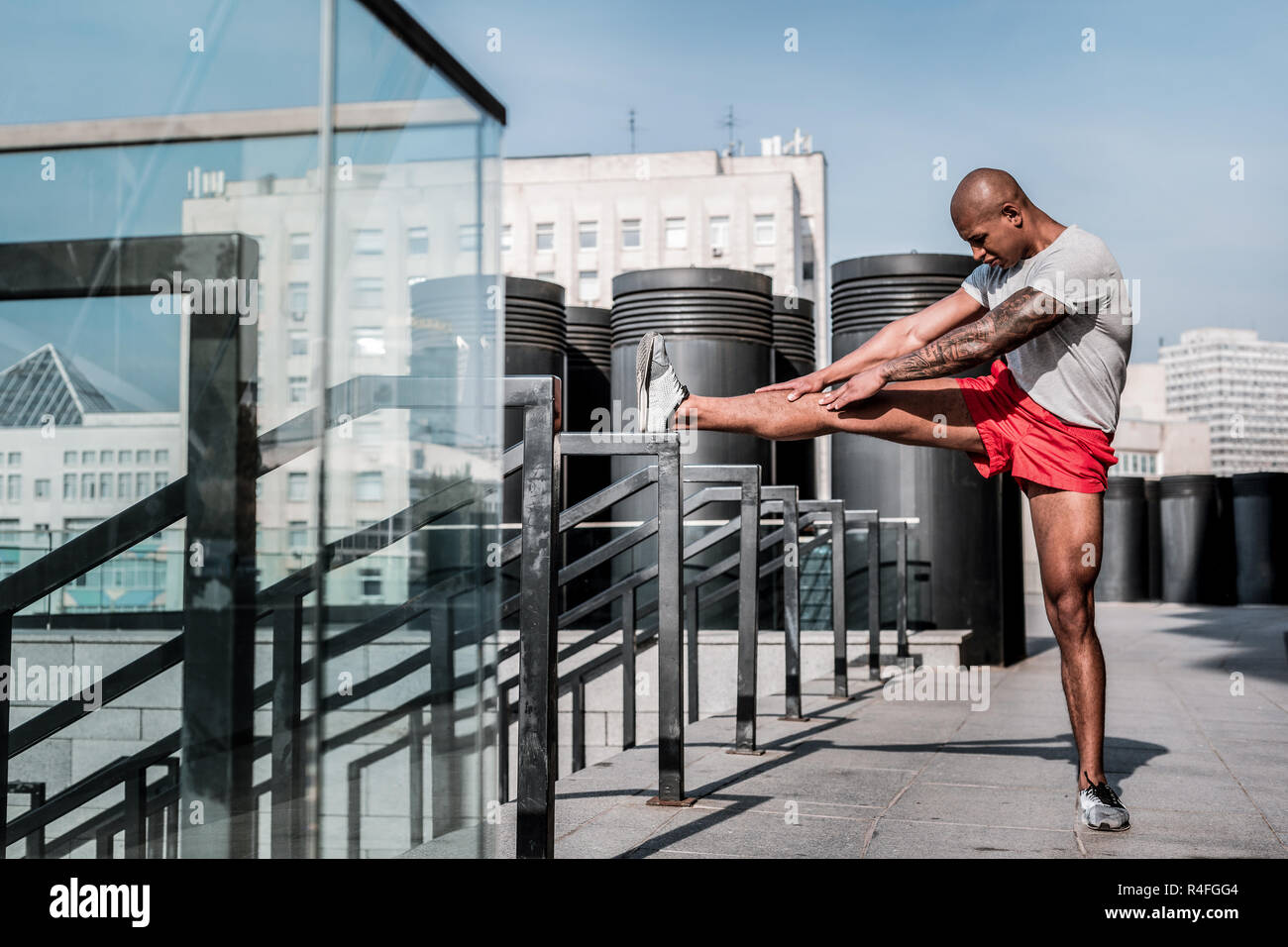 Touch your toes hi-res stock photography and images - Alamy
