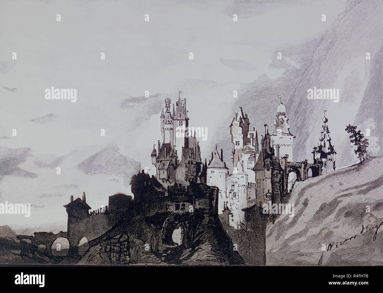 DIBUJO. Author: Hugo. Location: PRIVATE COLLECTION. France Stock Photo ...