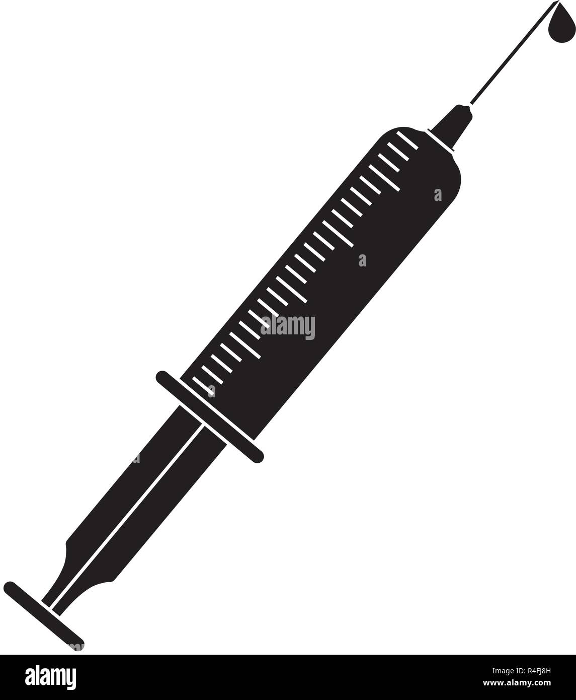 injection with medication icon vector illustration design Stock Vector ...