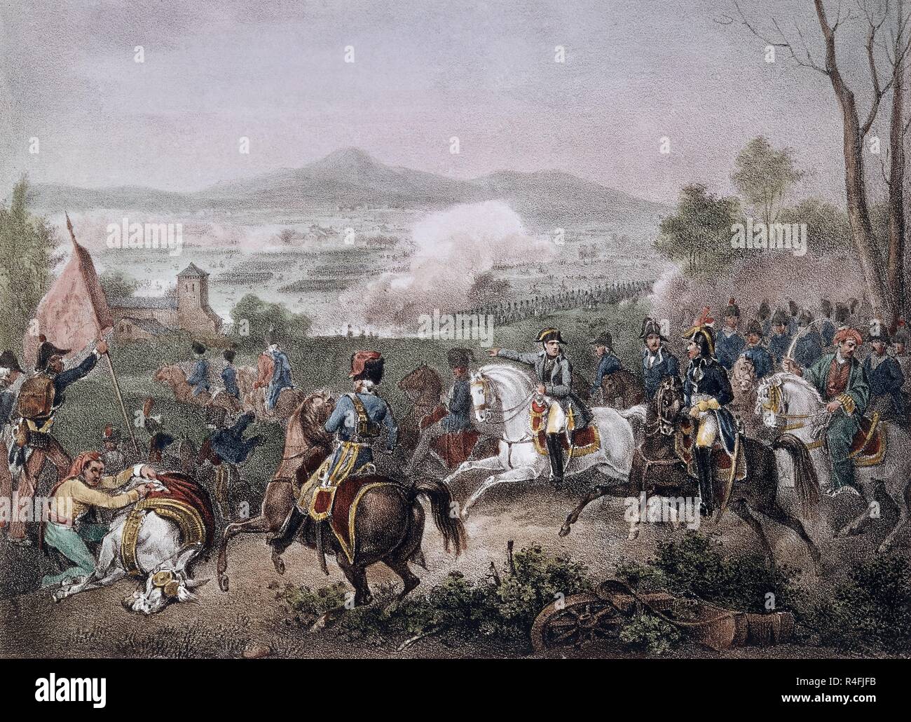 Napoleon At The Battle Of Marengo Stock Photos & Napoleon At The Battle ...