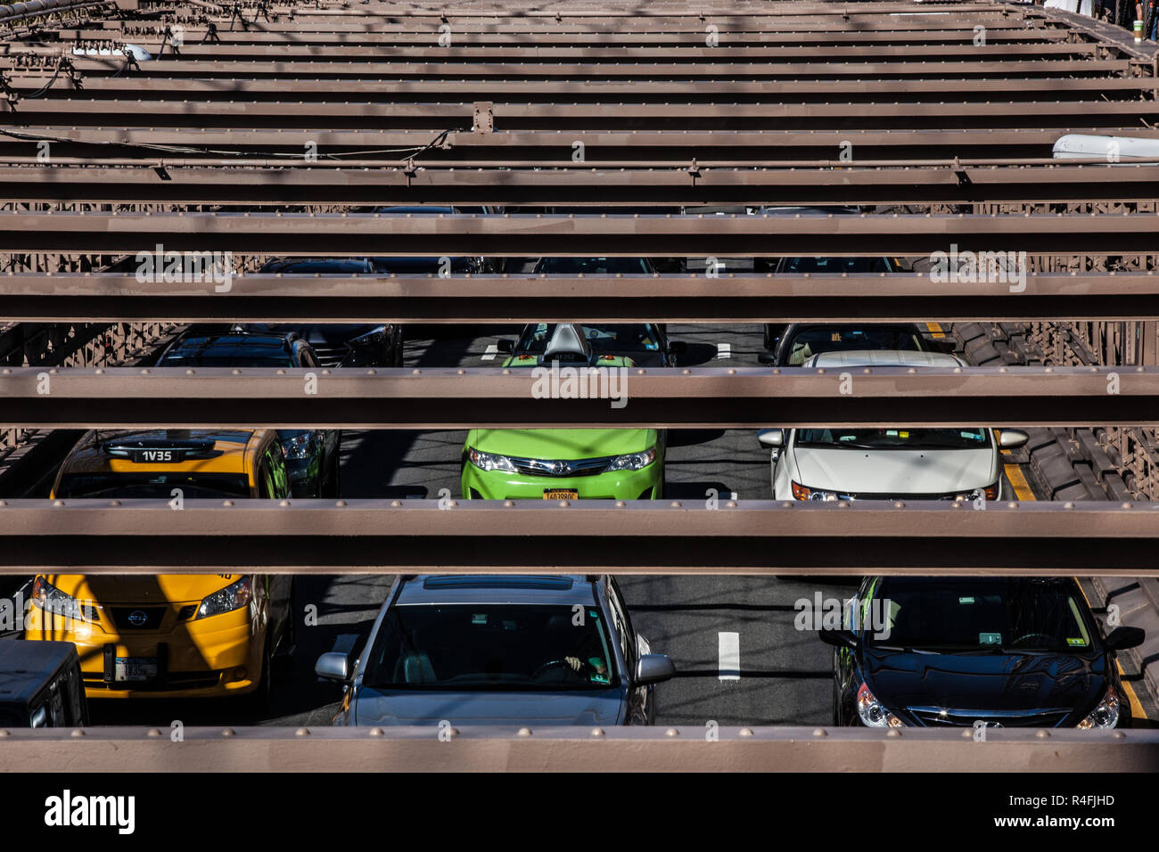 Brooklyn bridge roadway new hi-res stock photography and images - Alamy
