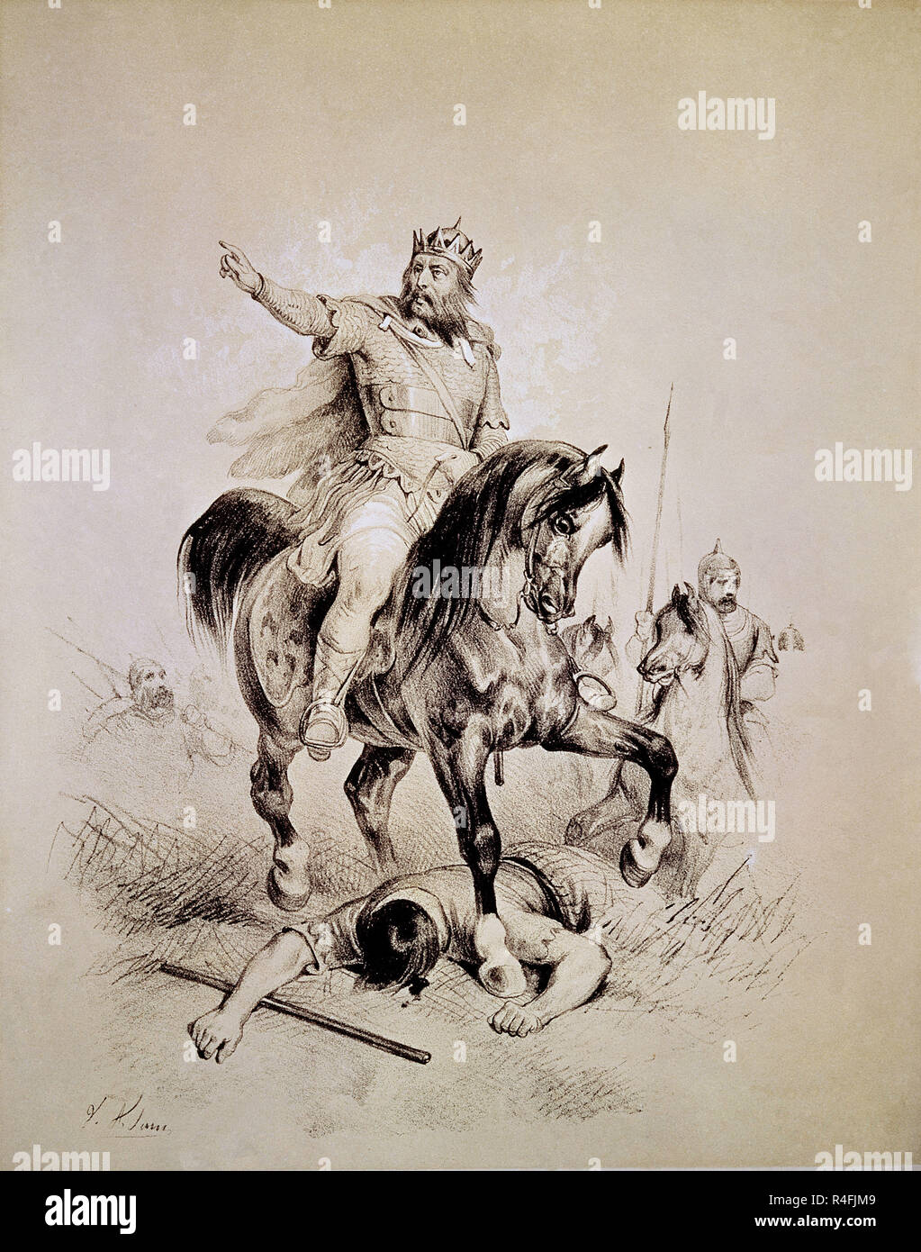 Attila de hun hi-res stock photography and images - Alamy