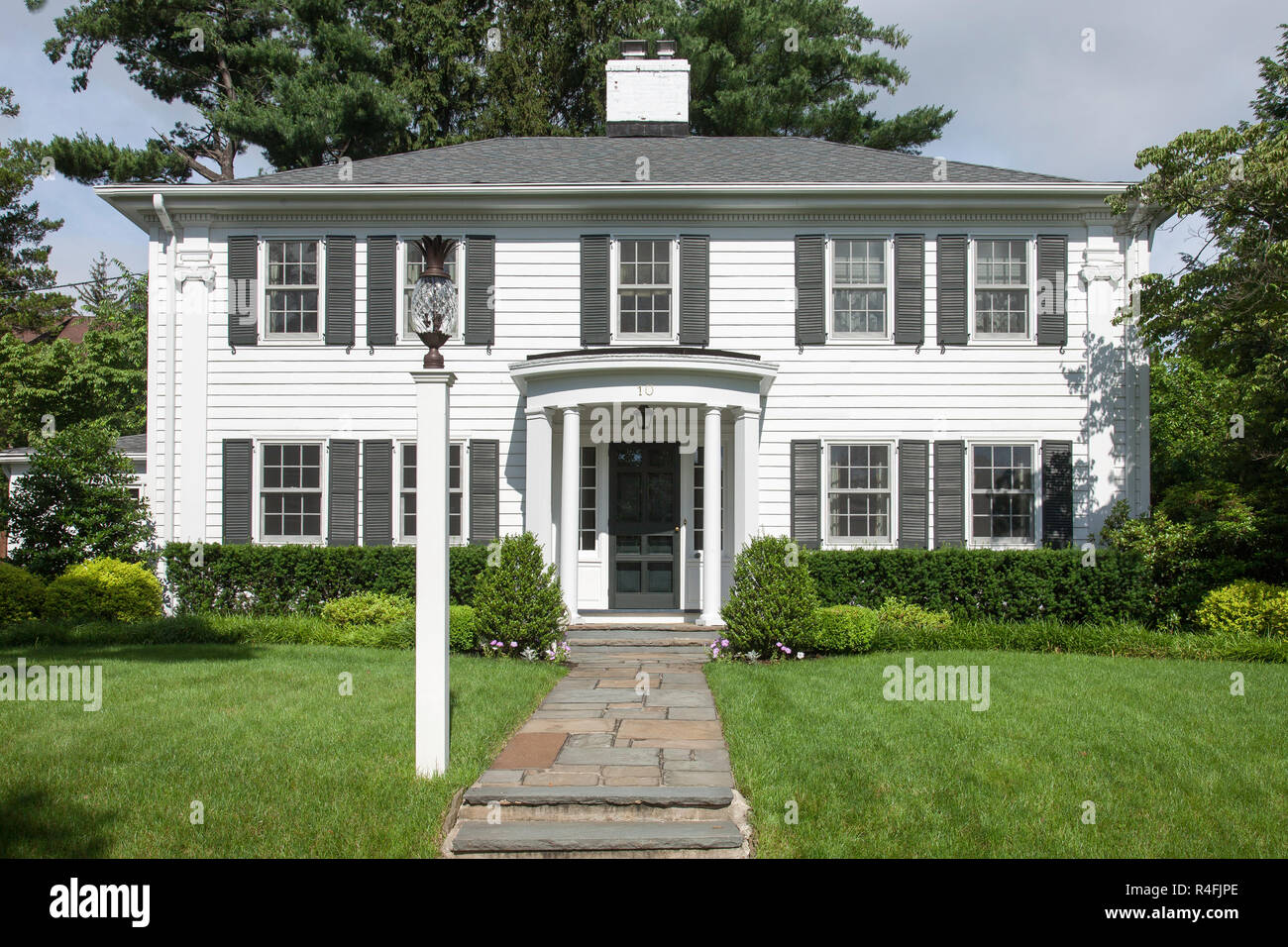 Residential home in Northeastern United States Stock Photo - Alamy
