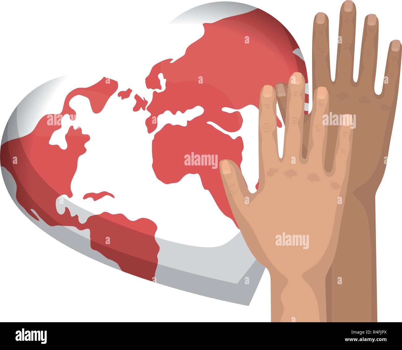 hands human friendly icons vector illustration design Stock Vector ...