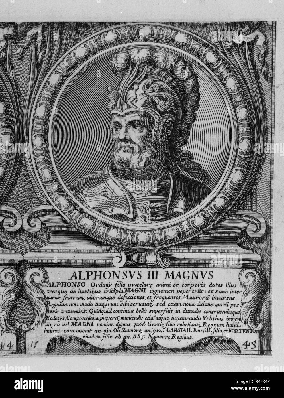 ALFONSO III EL MAGNO (848/910) - REY DE ASTURIAS. Location: PRIVATE ...