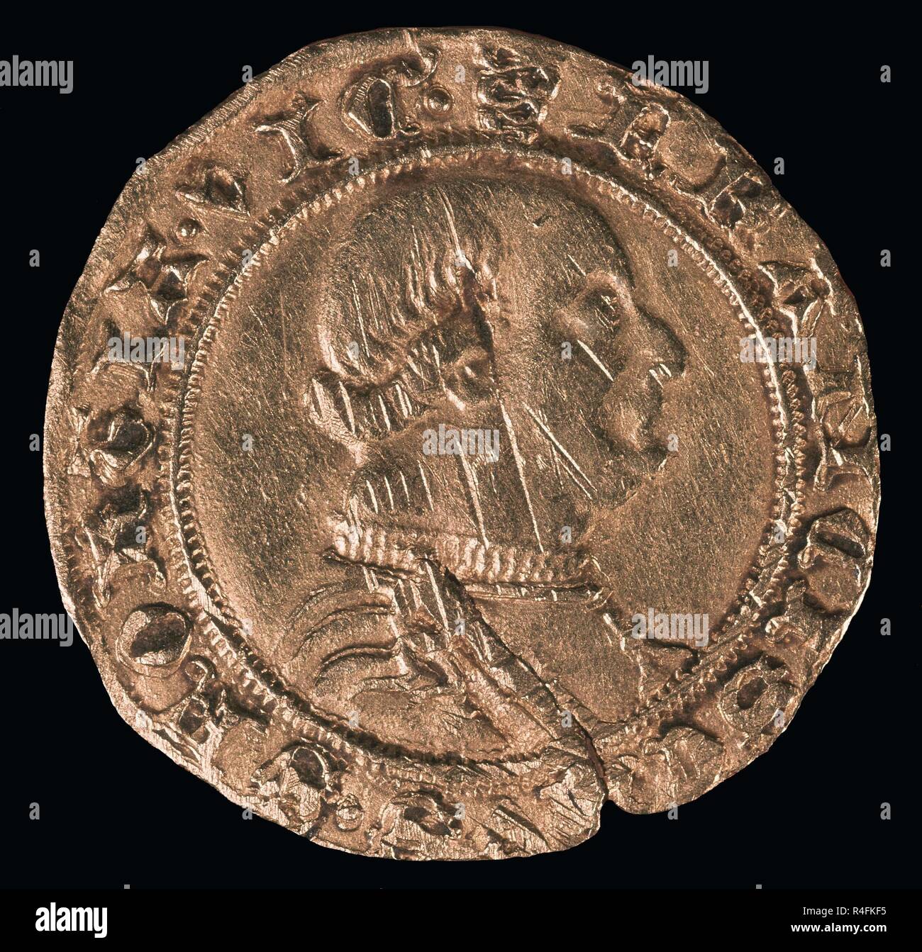 MONEDA DUCADO DE FRANCISCO I SFORZA ZACCA MILAN. Location: PRIVATE ...