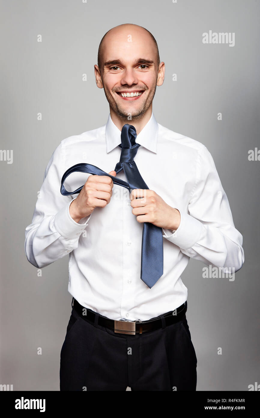 Positive emotions young man laughs hi-res stock photography and images ...