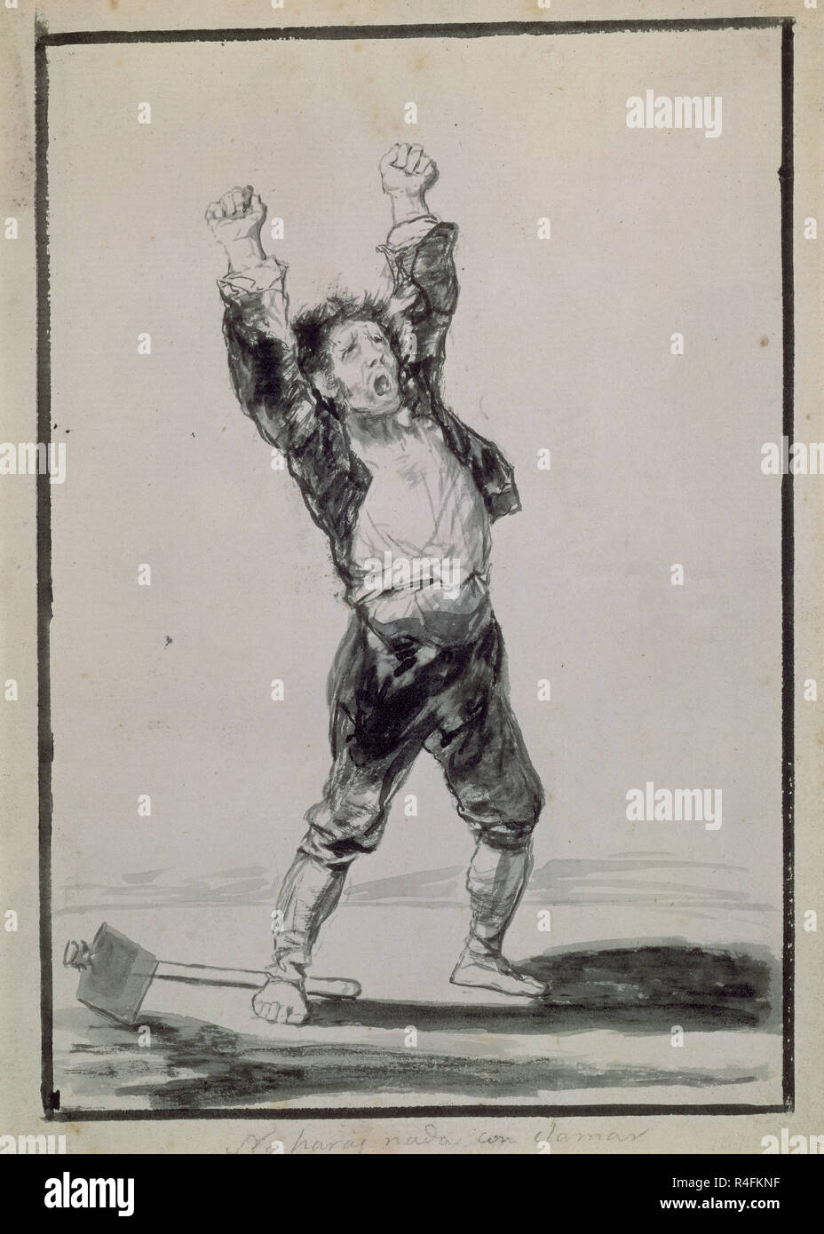 NO HARAS NADA CON CLAMAR - ALBUM E, 39 - HACIA 1814-17 - PINCEL CON ...