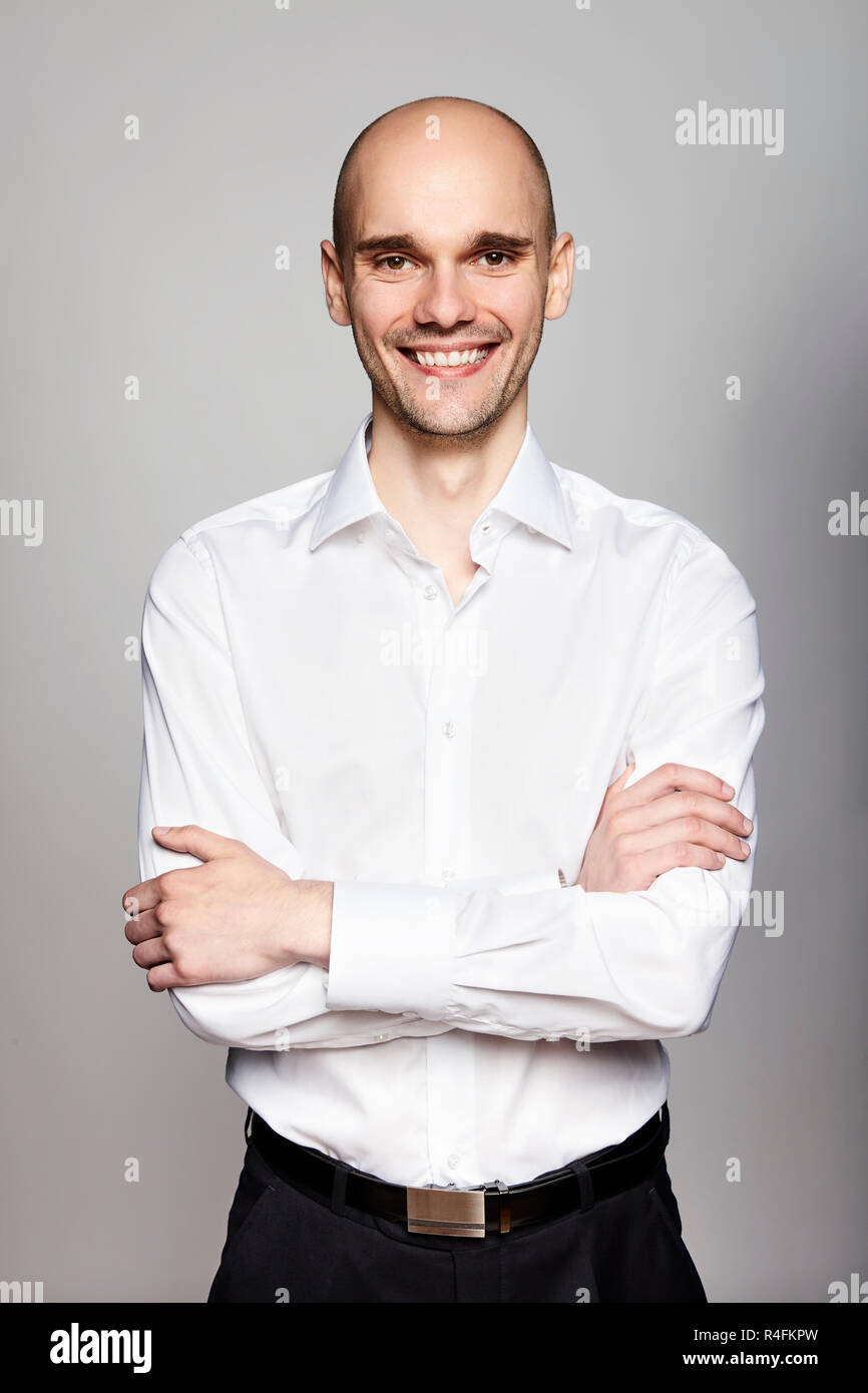 Portrait of Successful Man Stock Photo - Alamy