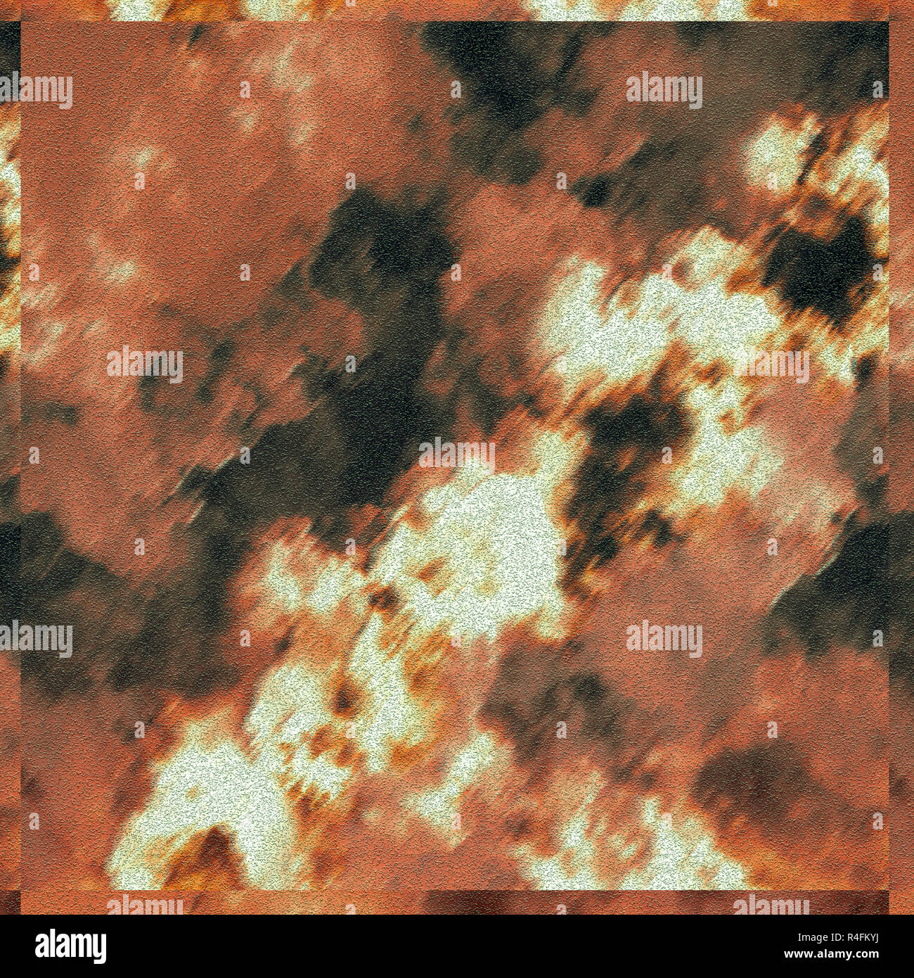 Abstract Colorful wavy theme design. Bright glowing canvas paint. Brush ...