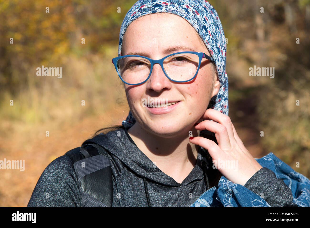 Beautiful sweet woman hiker hi-res stock photography and images - Alamy