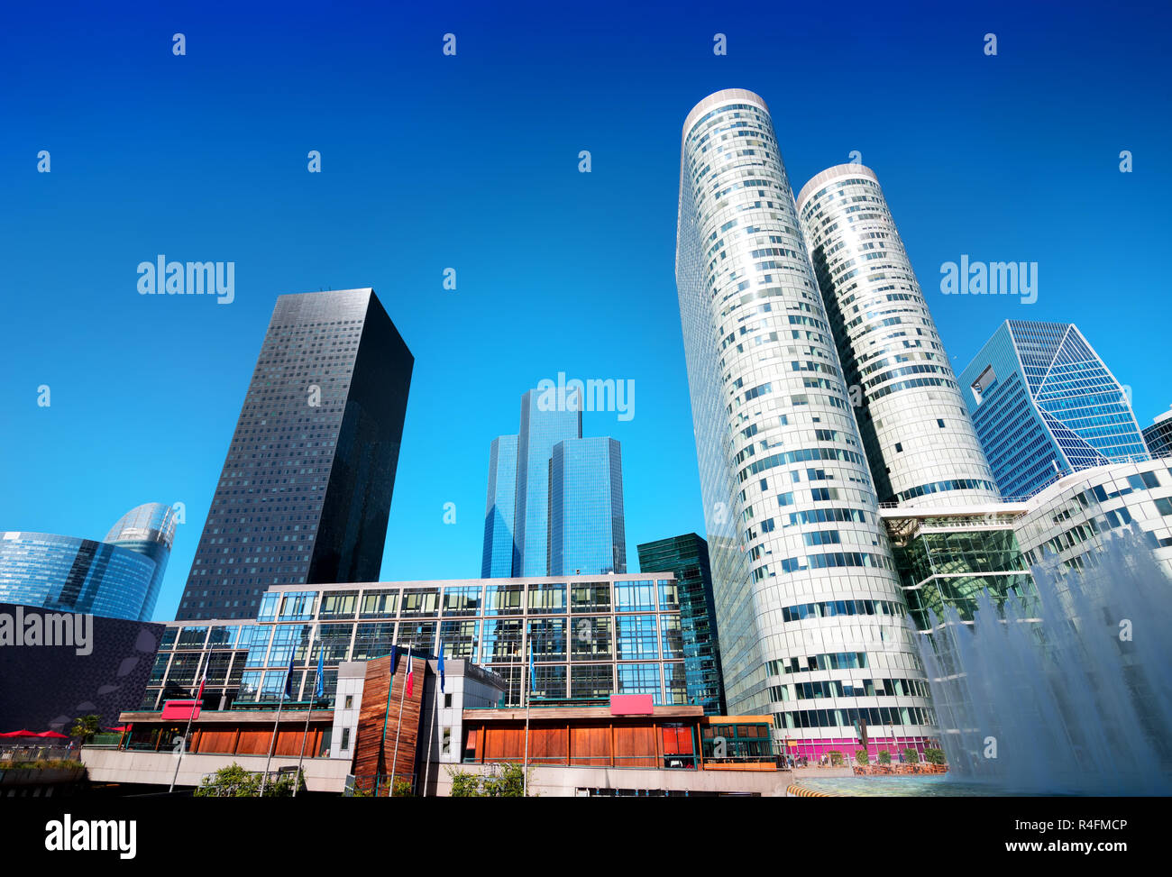 Modern skyscrapers in Paris Stock Photo - Alamy