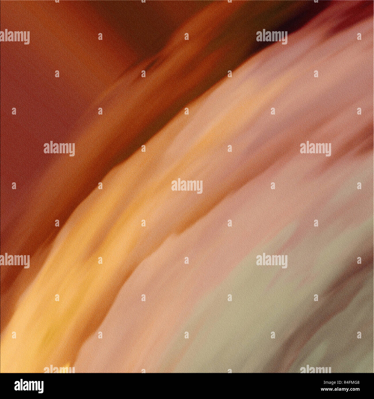 Abstract Colorful wavy theme design. Bright glowing canvas paint. Brush ...