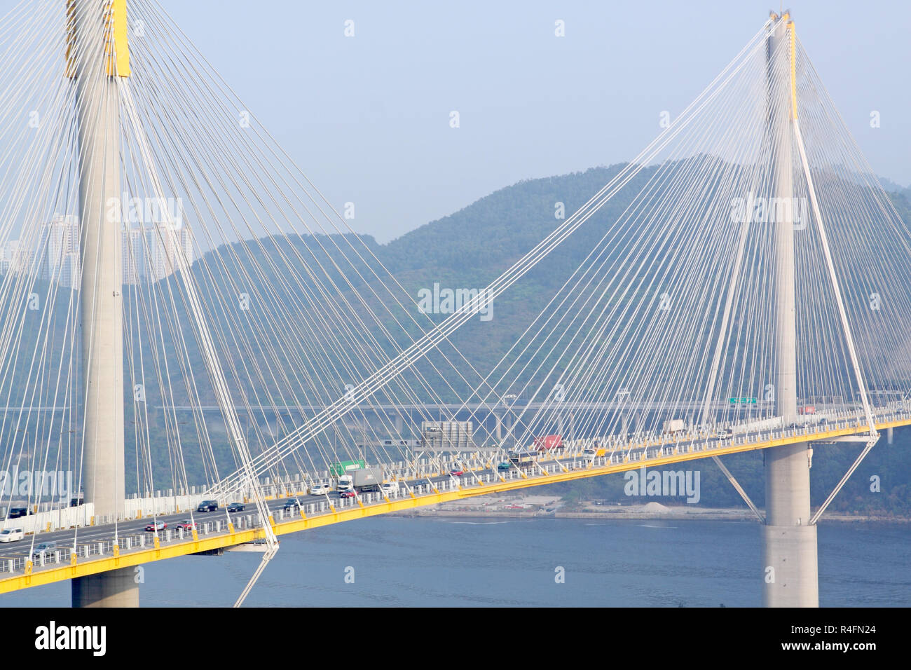 Ting Kau Bridge Stock Photo - Alamy