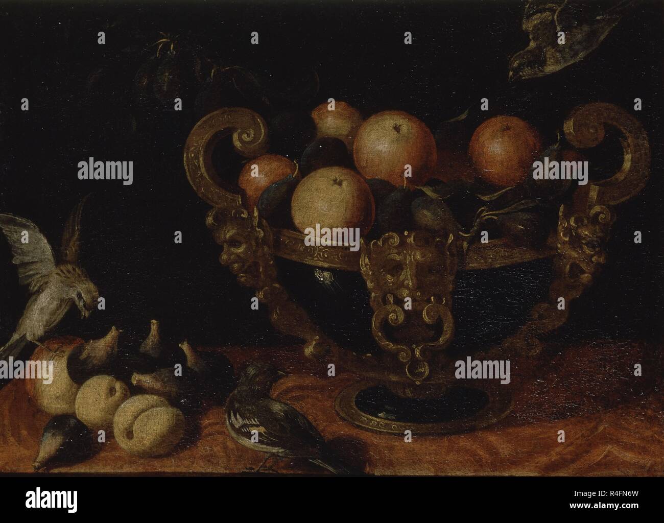 BODEGON DE MELOCOTONES HIGOS Y NARANJAS - SIGLO XVII - BARROCO ESPAÑOL ...