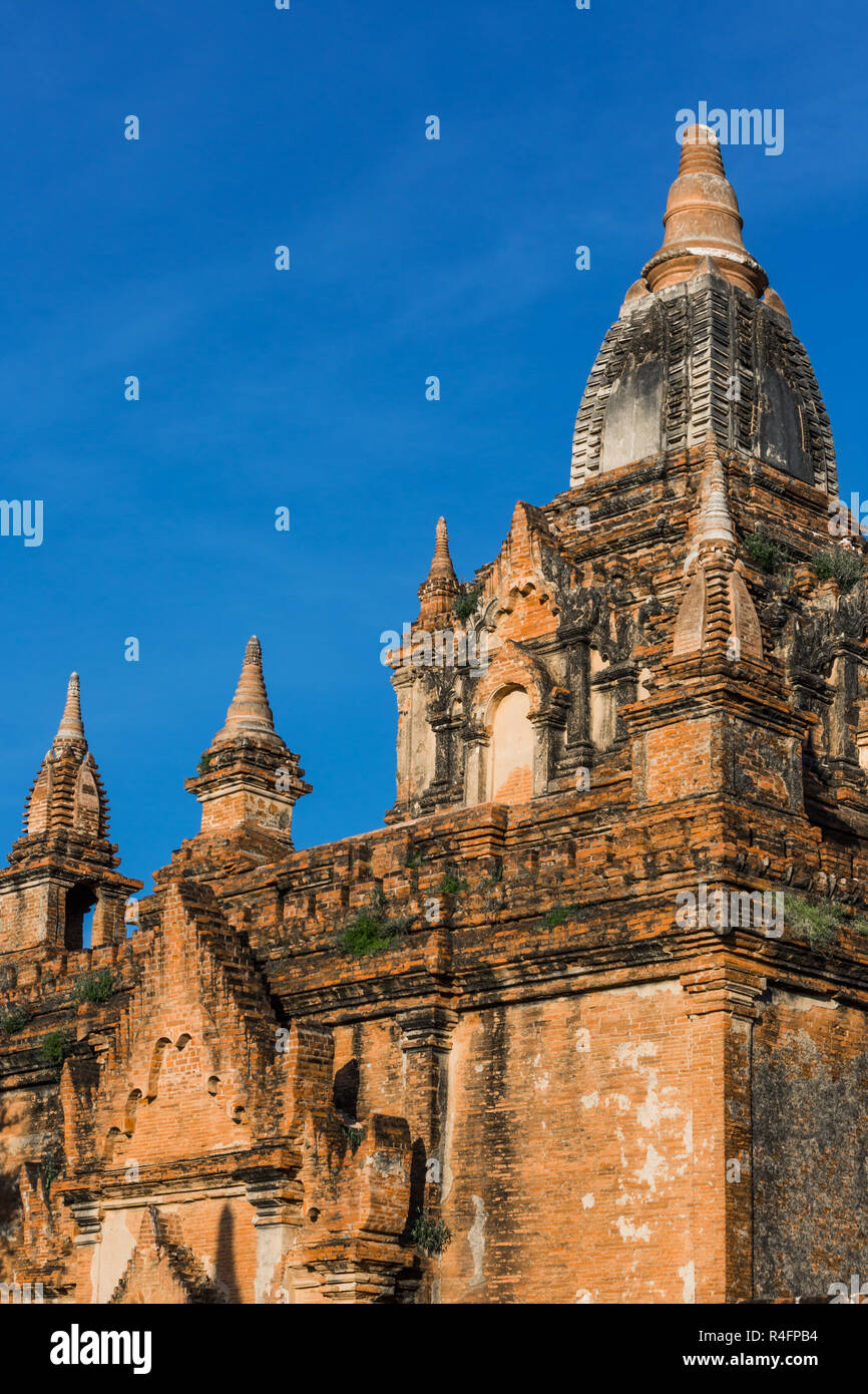 architecture details of the historic capital city of Bagan Myanmar ...