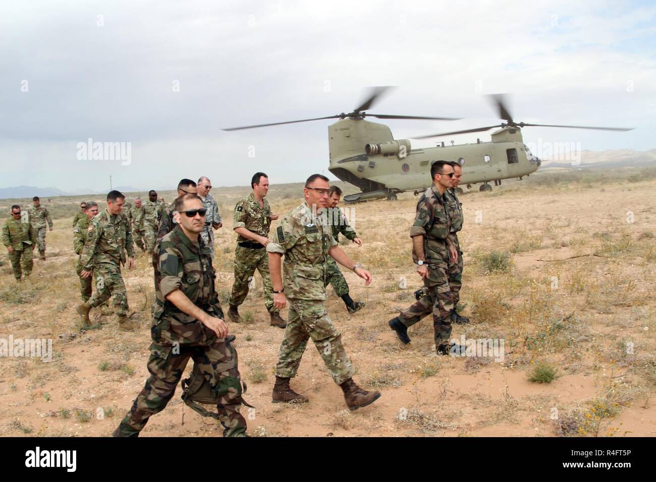 A multinational contingent from the Australian, British, Danish ...