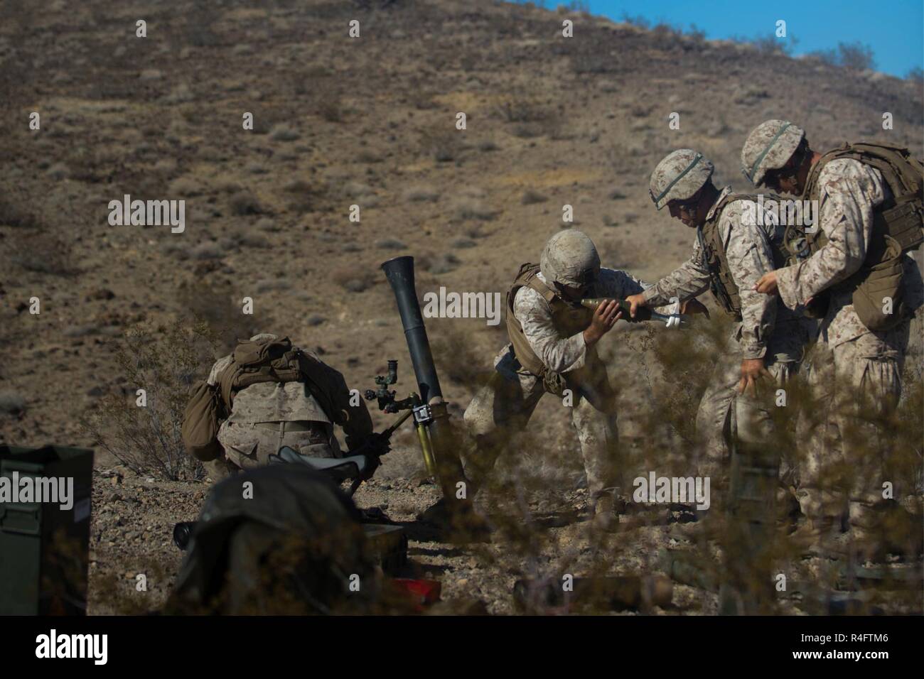 Preparing mortar assault hi-res stock photography and images - Alamy