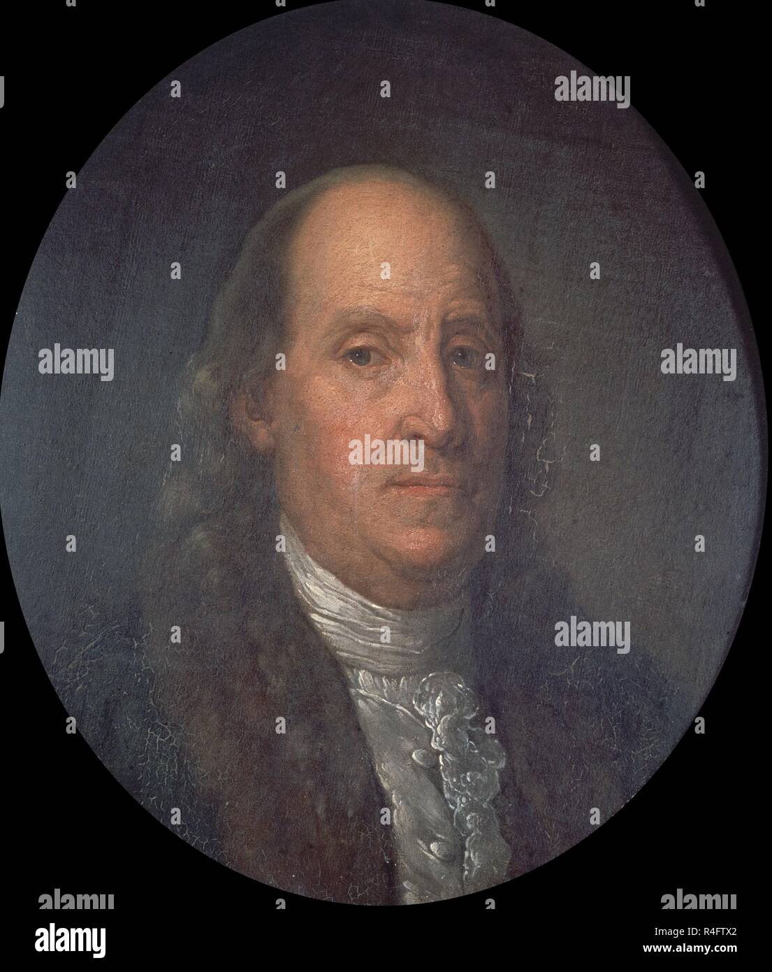 BENJAMIN FRANKLIN (1706-1790). Location: PRIVATE COLLECTION. France ...