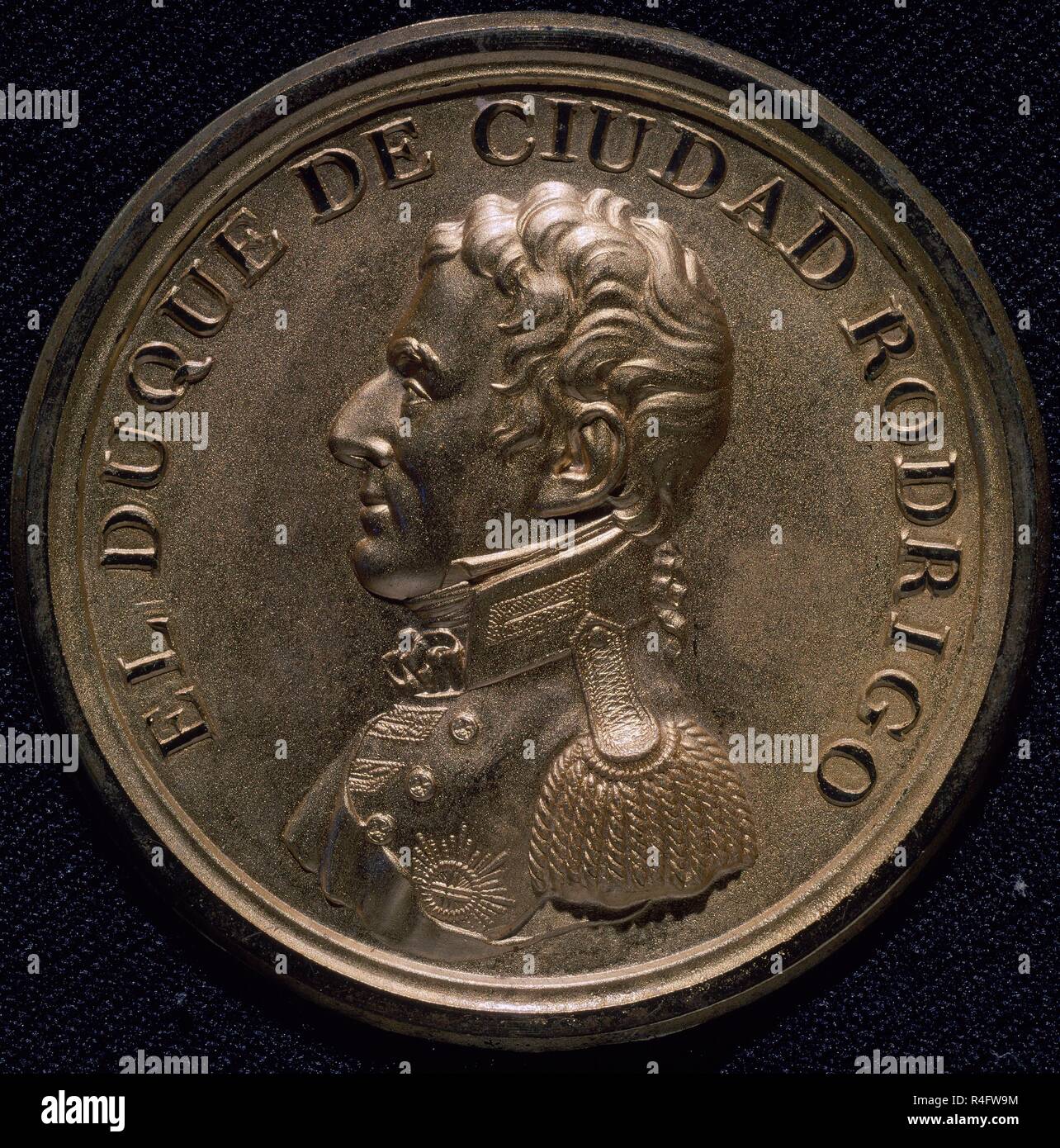 MEDALLON CON LA EFIGIE DEL DUQUE DE CIUDAD RODRIGO CONOCIDO COMO EL ...