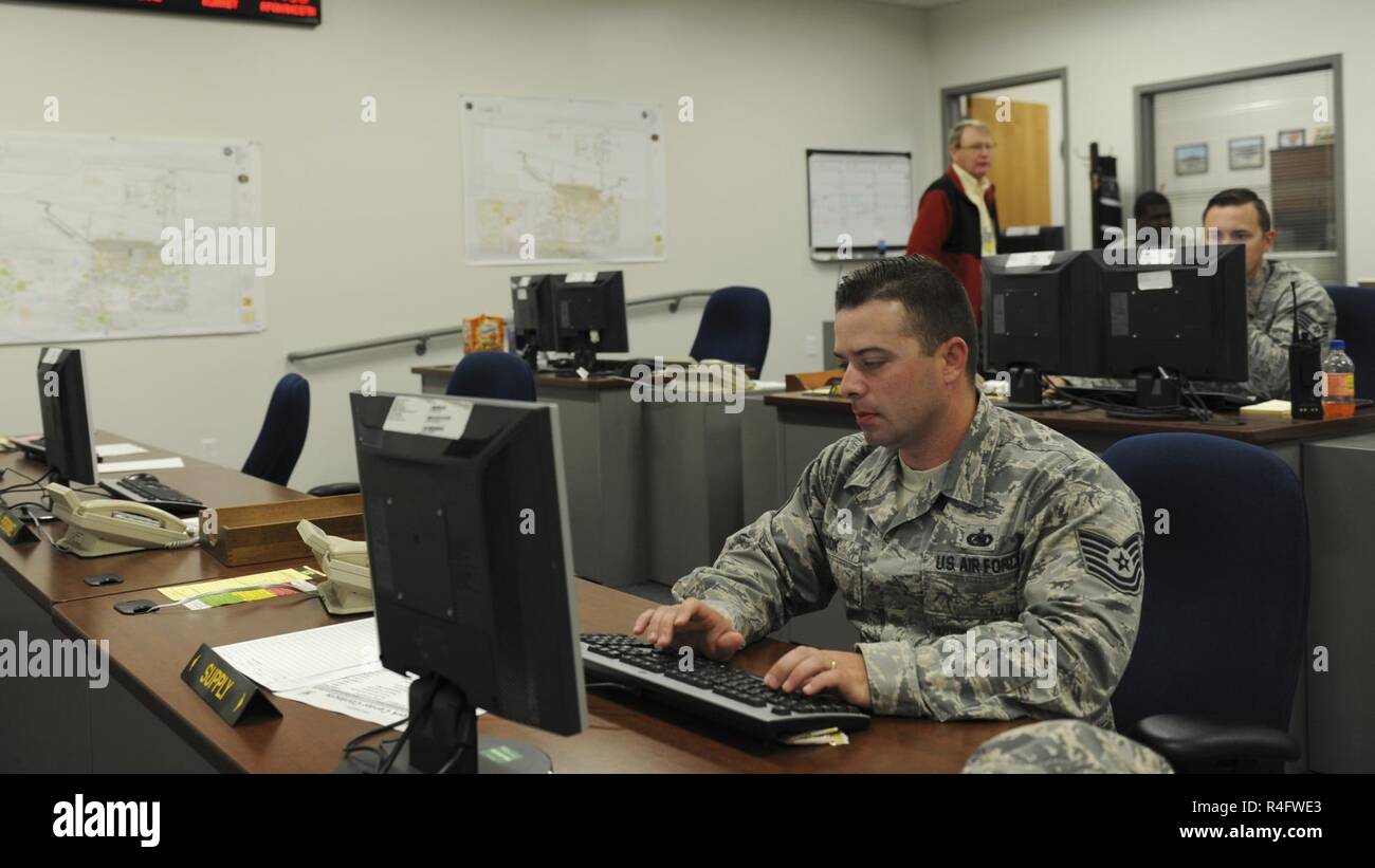 U.S. Air Force Tech. Sgt. Stephen Cook, the NCO in charge of equipment ...