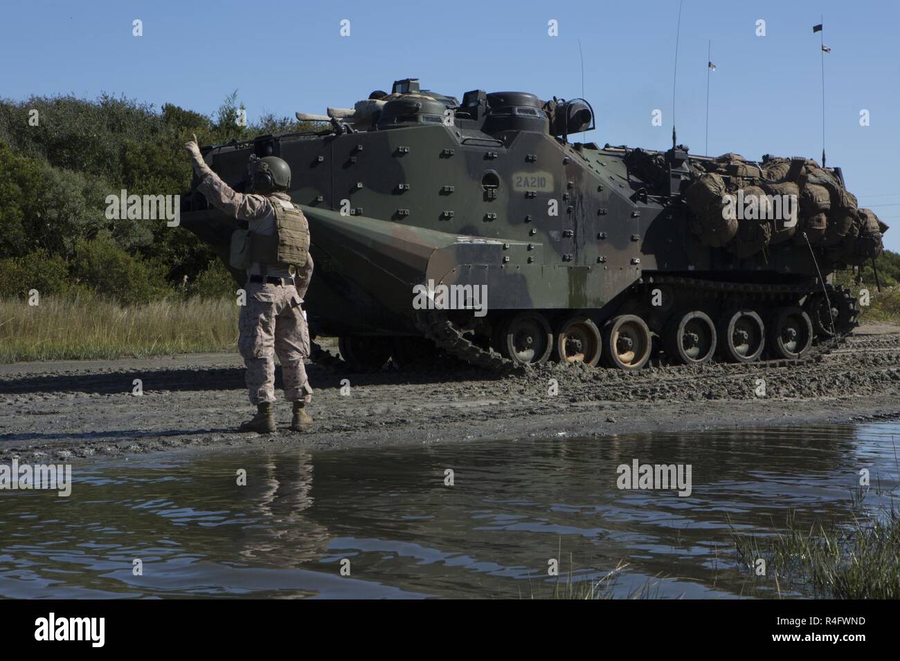 U.S. Marine Corps Gunnery Sgt. Matthew S. Abbott, left, Assault ...