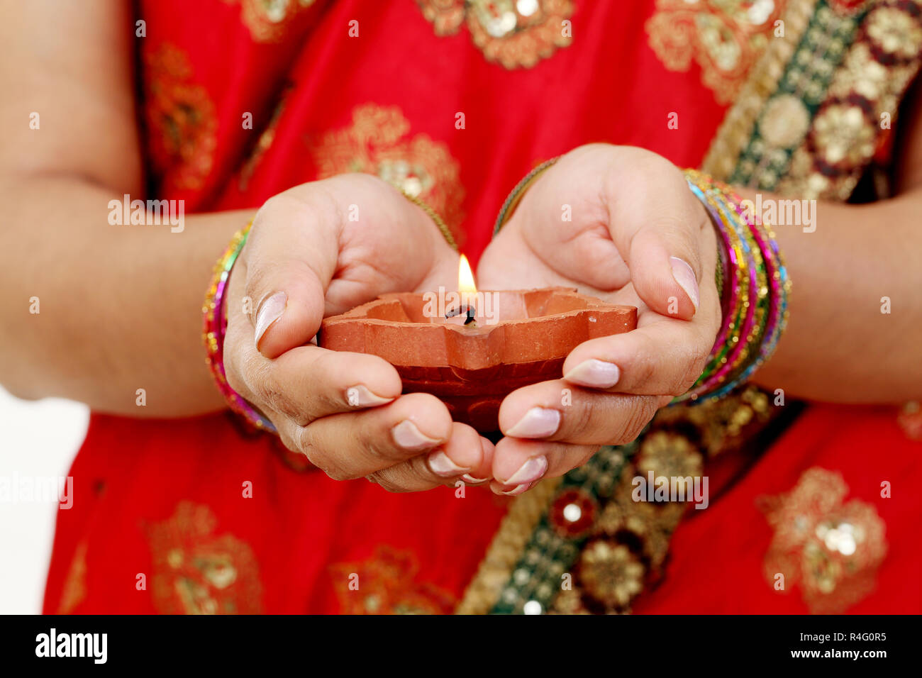 Oil Lamp In Hand Images