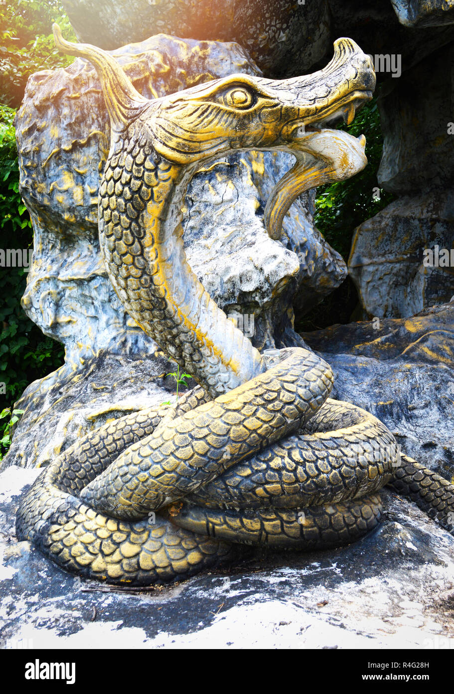 Green nagas hi-res stock photography and images - Alamy