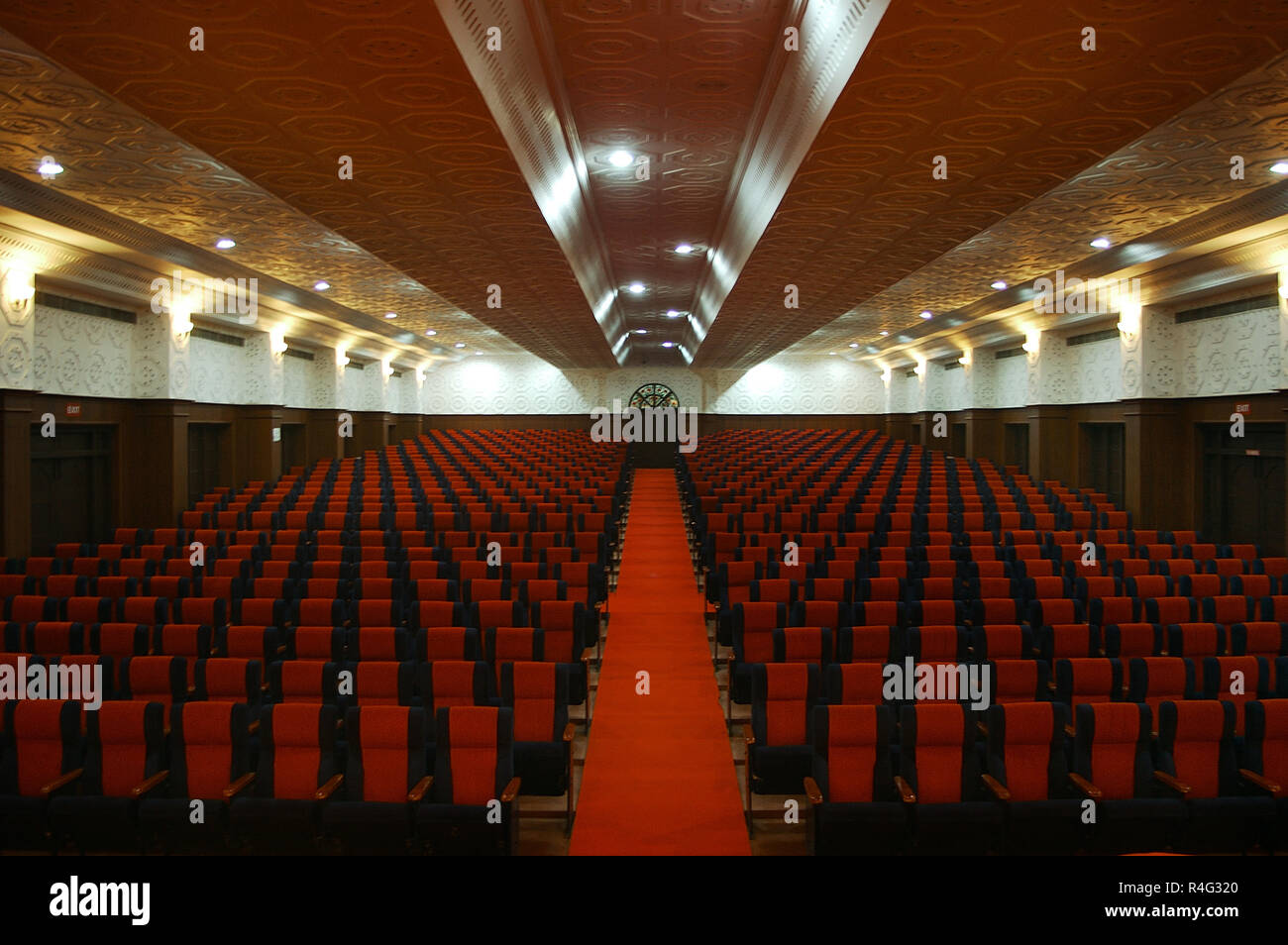 Interior view of auditorium Stock Photo - Alamy