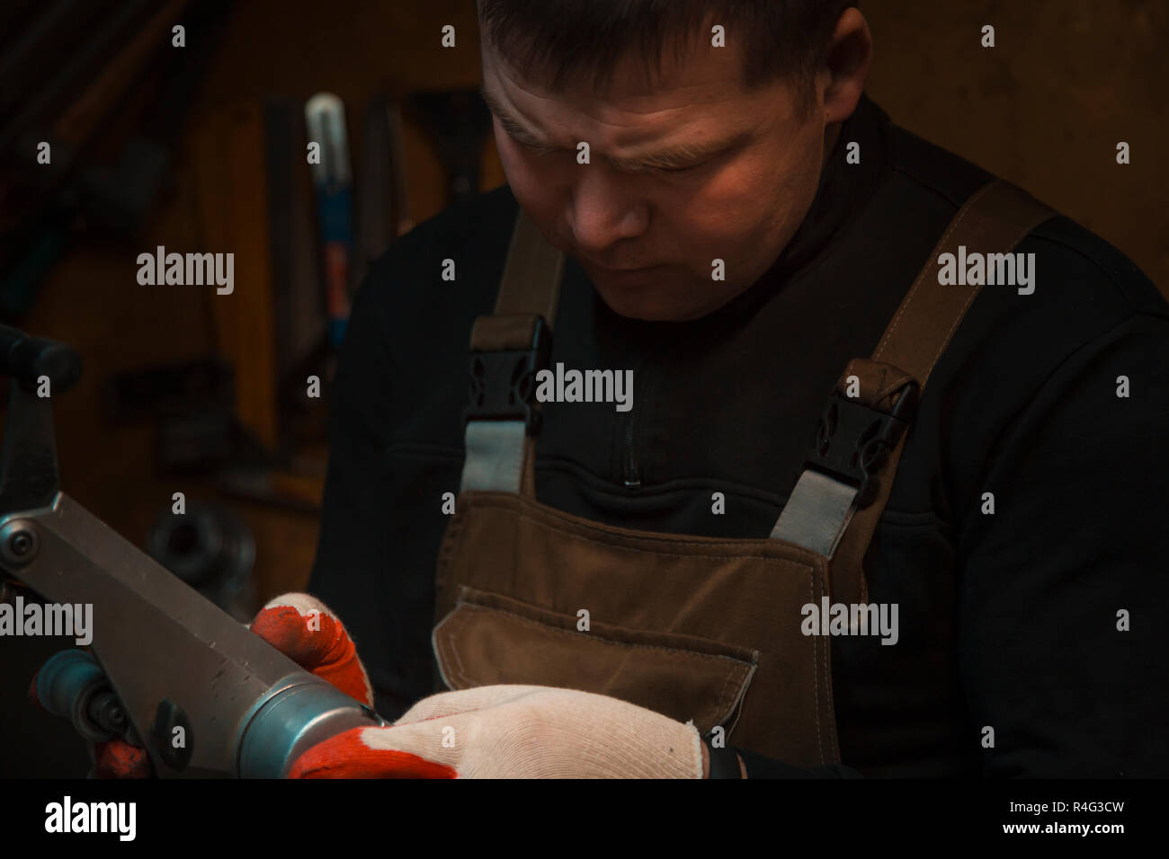 Workplace repairman hi-res stock photography and images - Alamy