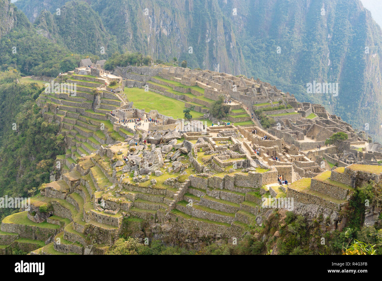 Machu Picchu in Peru Stock Photo - Alamy