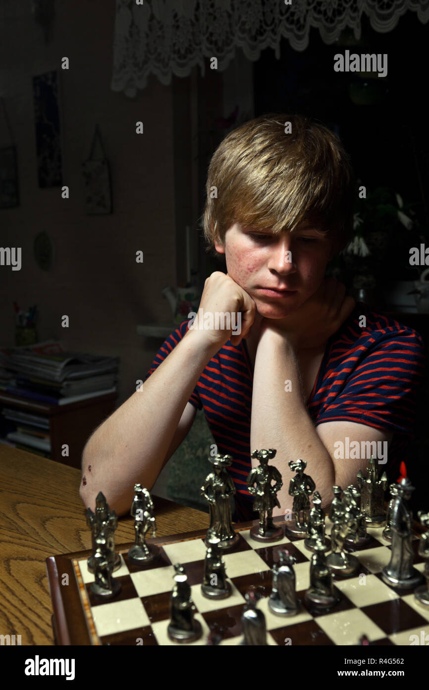 Teen chess tournament hi-res stock photography and images - Alamy