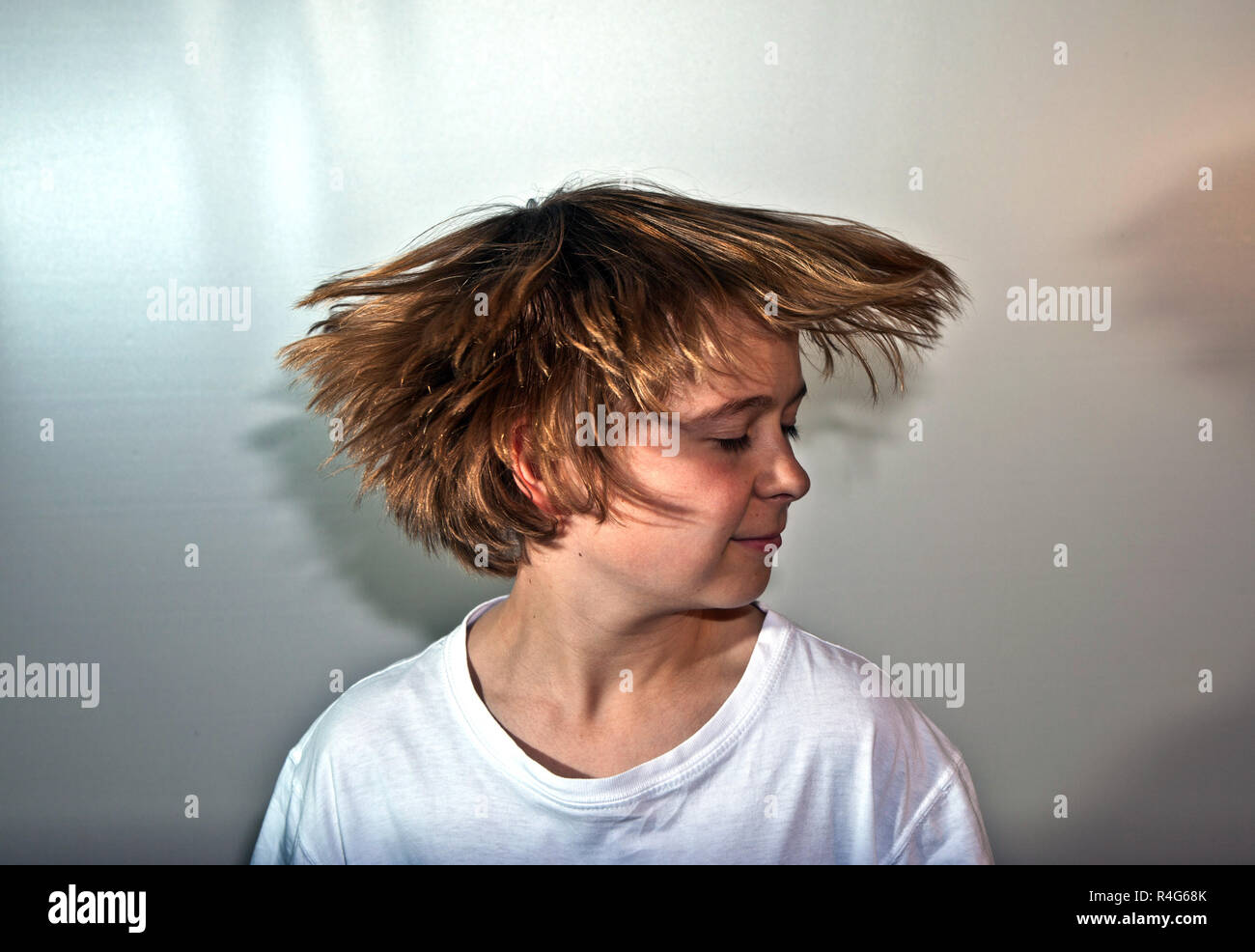 boy is crying with emotions Stock Photo - Alamy