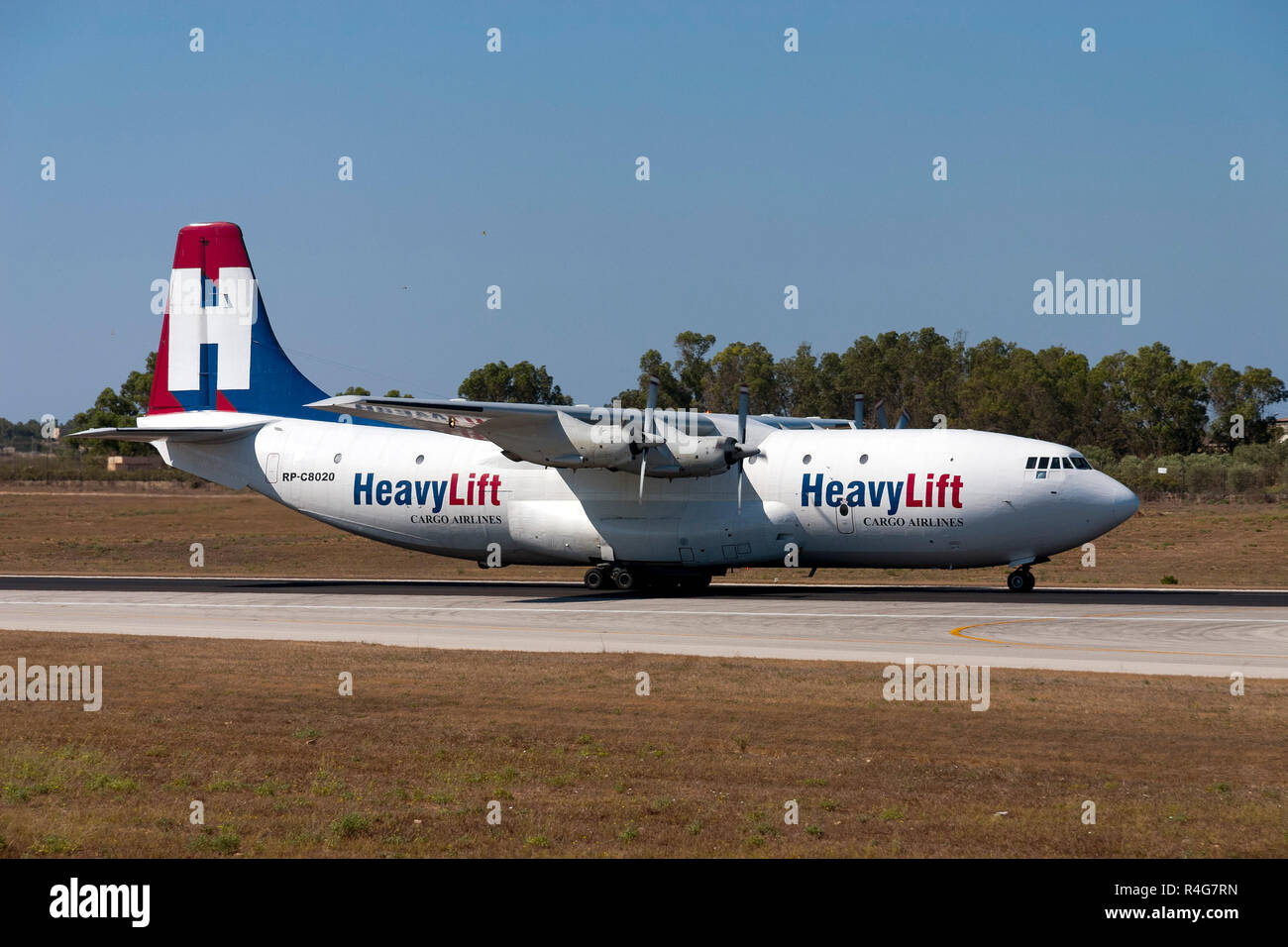 HeavyLift Cargo Airlines Short SC-5 Belfast C1 (RP-C8020), the only ...
