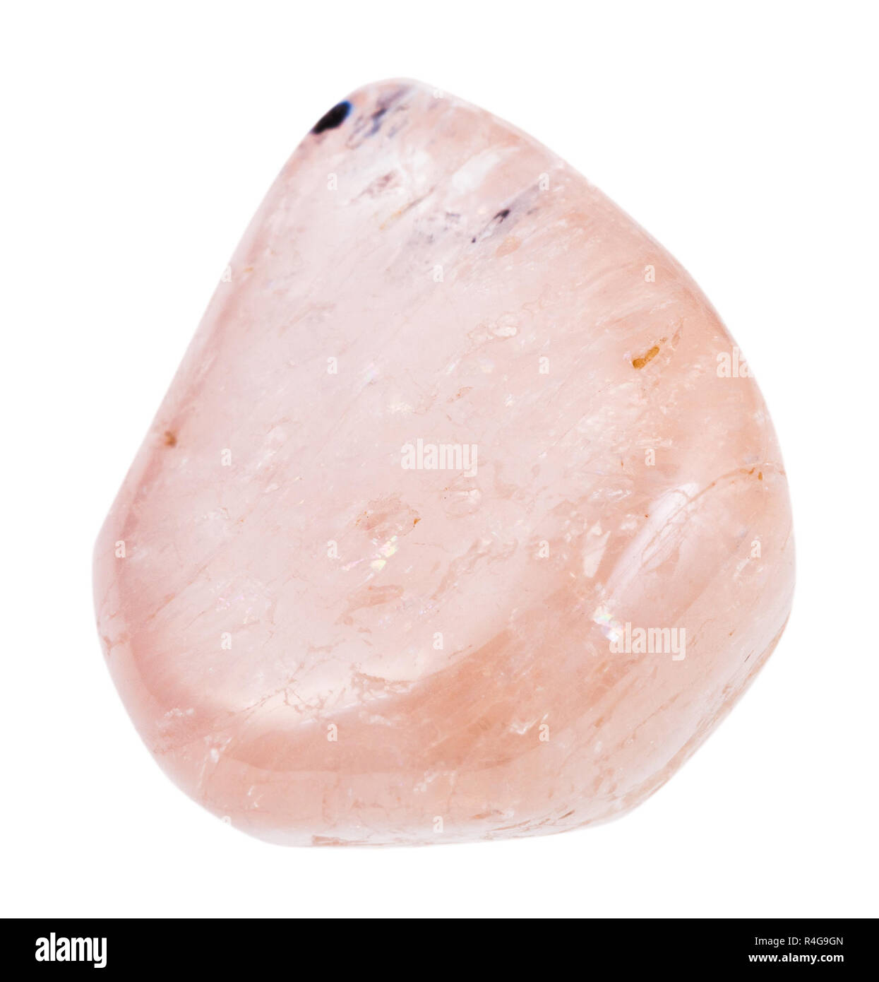 tumbled morganite (pink beryl, vorobyevite) stone Stock Photo - Alamy