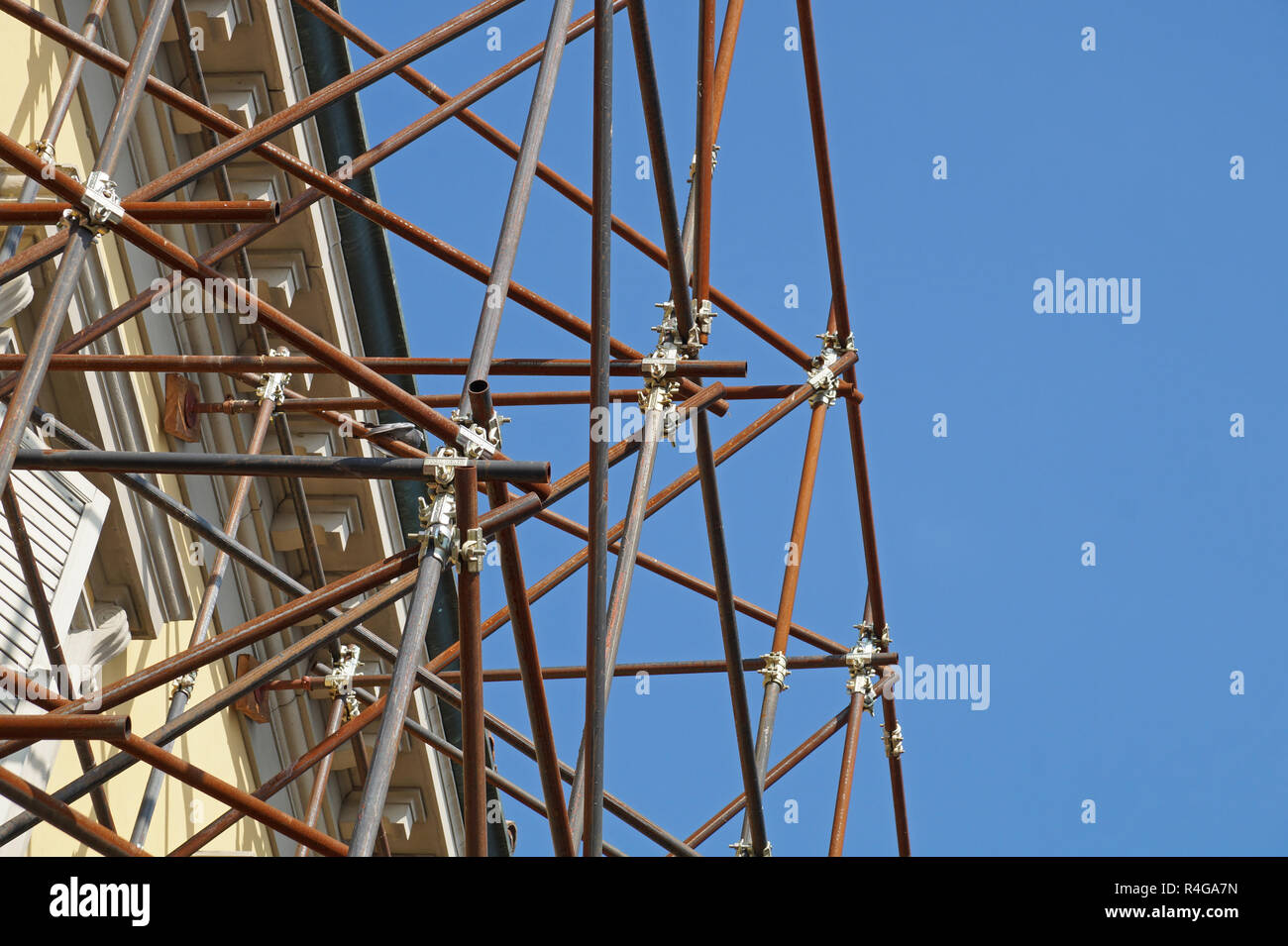 Industrial Scaffold Steel Framework Structure Stock Photos & Industrial ...
